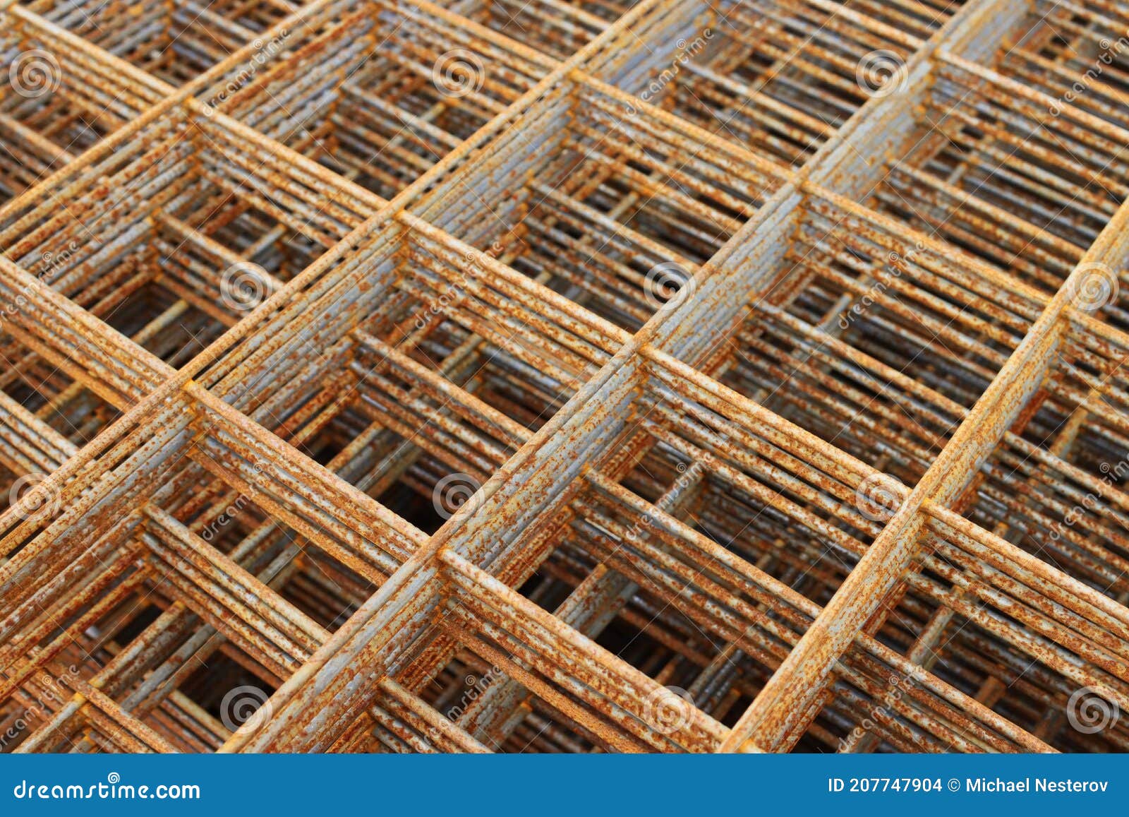Welded Wire Mesh, Grating, Reinforcement for Concrete Pouring Stock ...