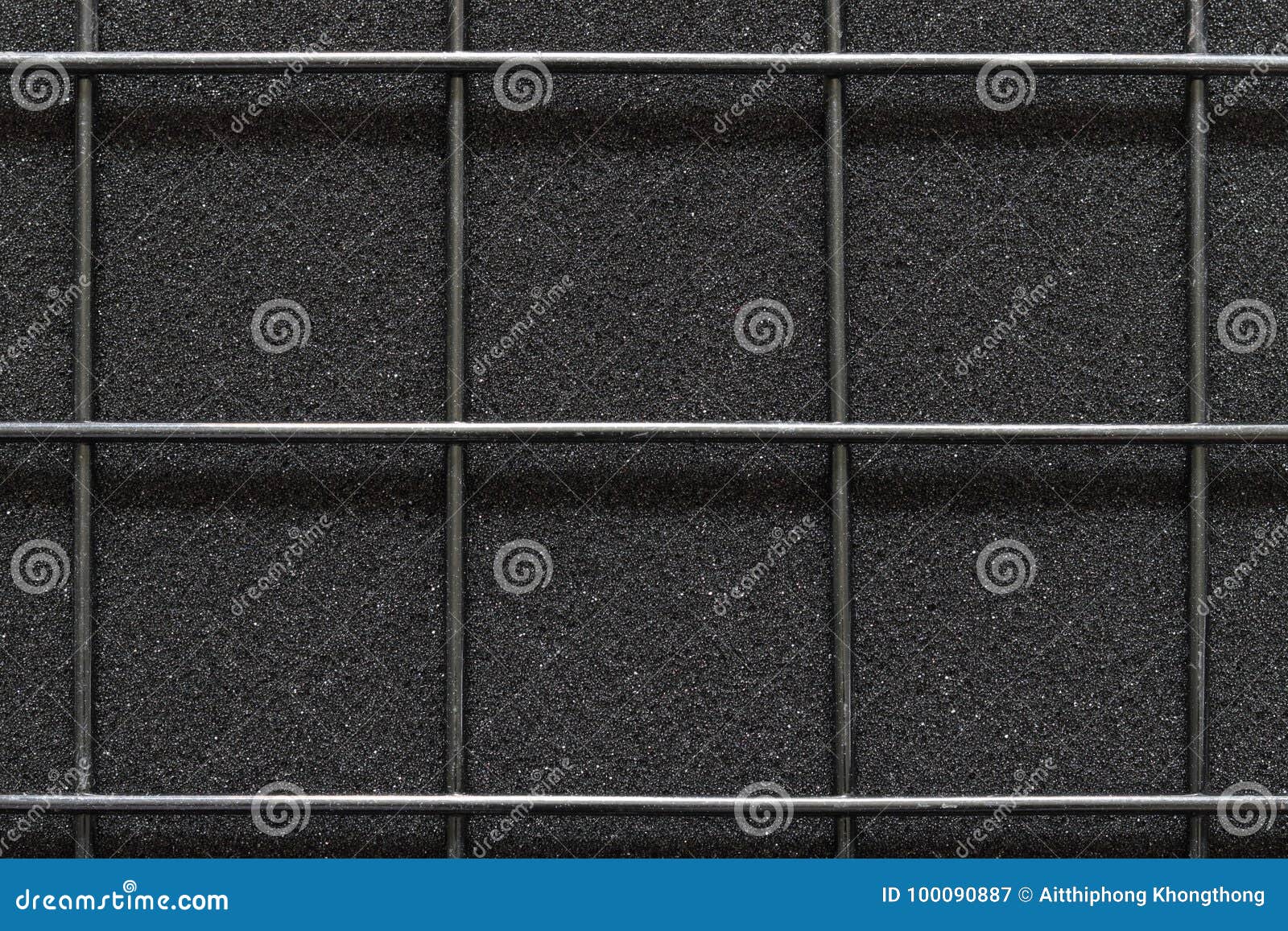 Welded Wire Mesh on the Texture of Material Rough Black Color. Stock ...