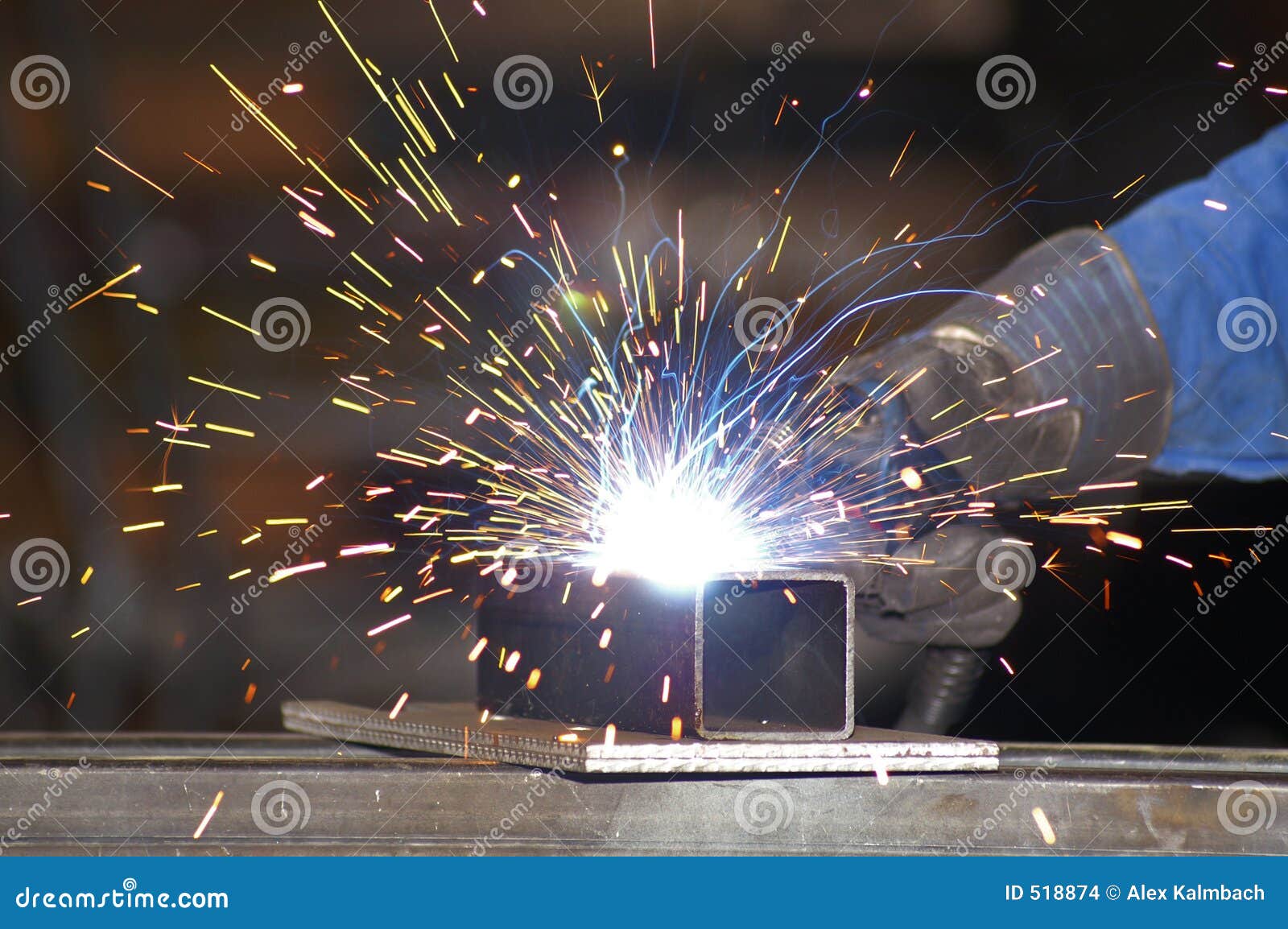 Welder (1) stock photo. Image of iron, steel, industrial - 518874