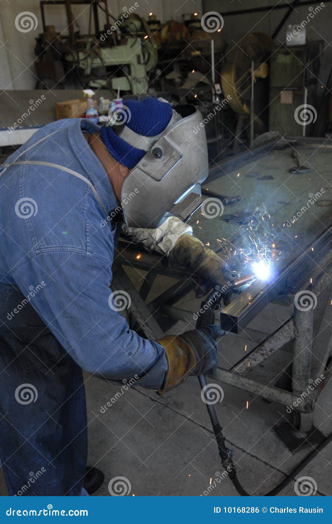 Welder stock photo. Image of business, production, heat - 10168286