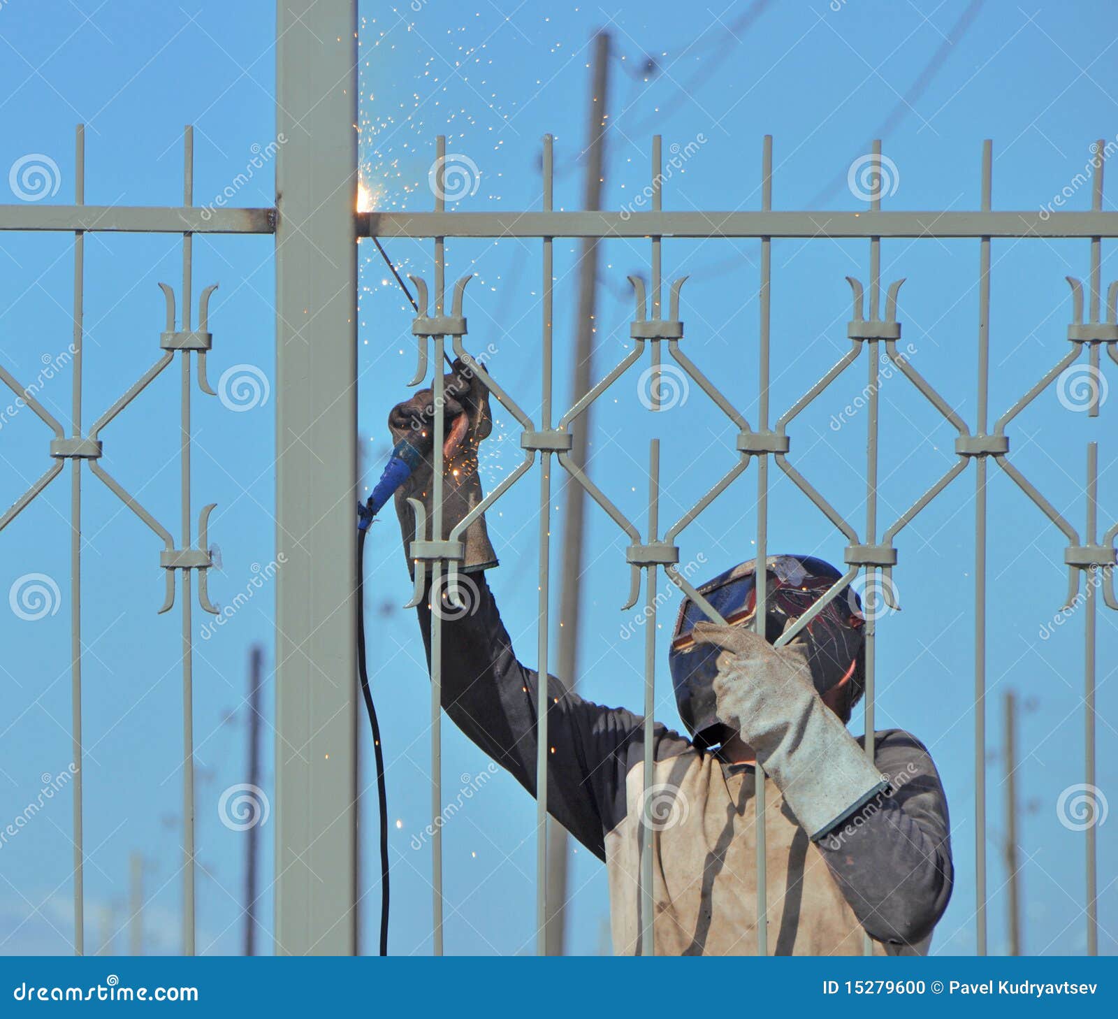 Welder stock photo. Image of metal, mask, farm, potential - 15279600