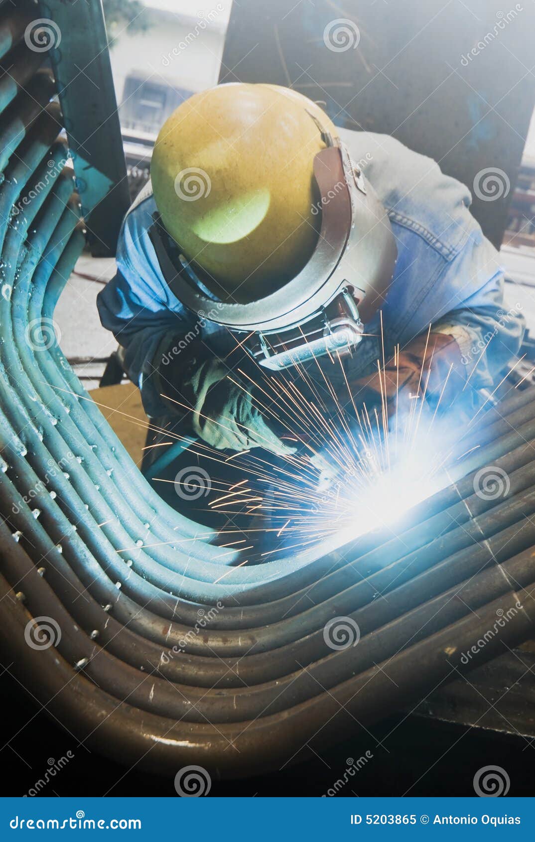 Welder stock image. Image of welder, converging, industry - 5203865