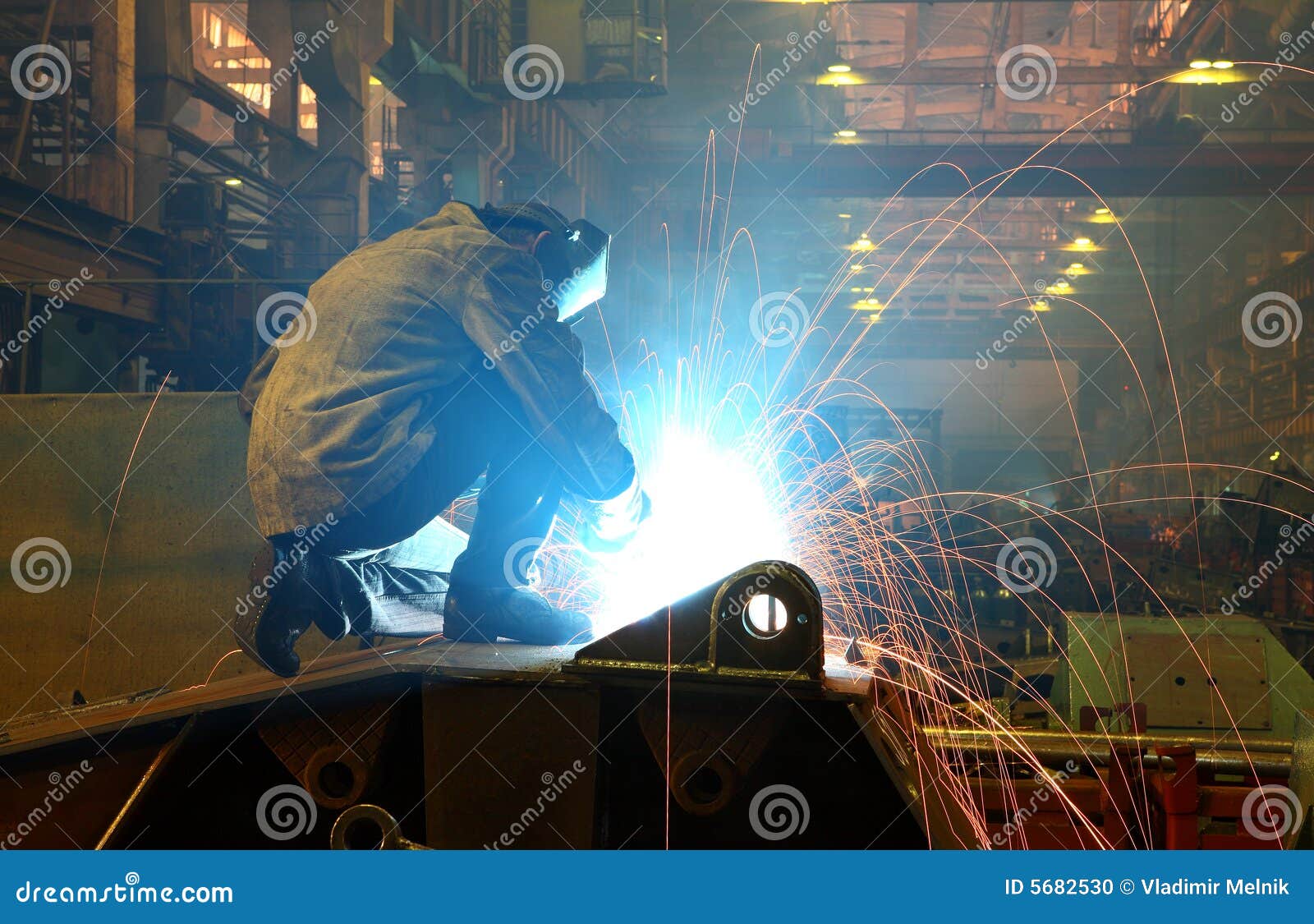 Welder stock photo. Image of industrial, welding, science - 5682530