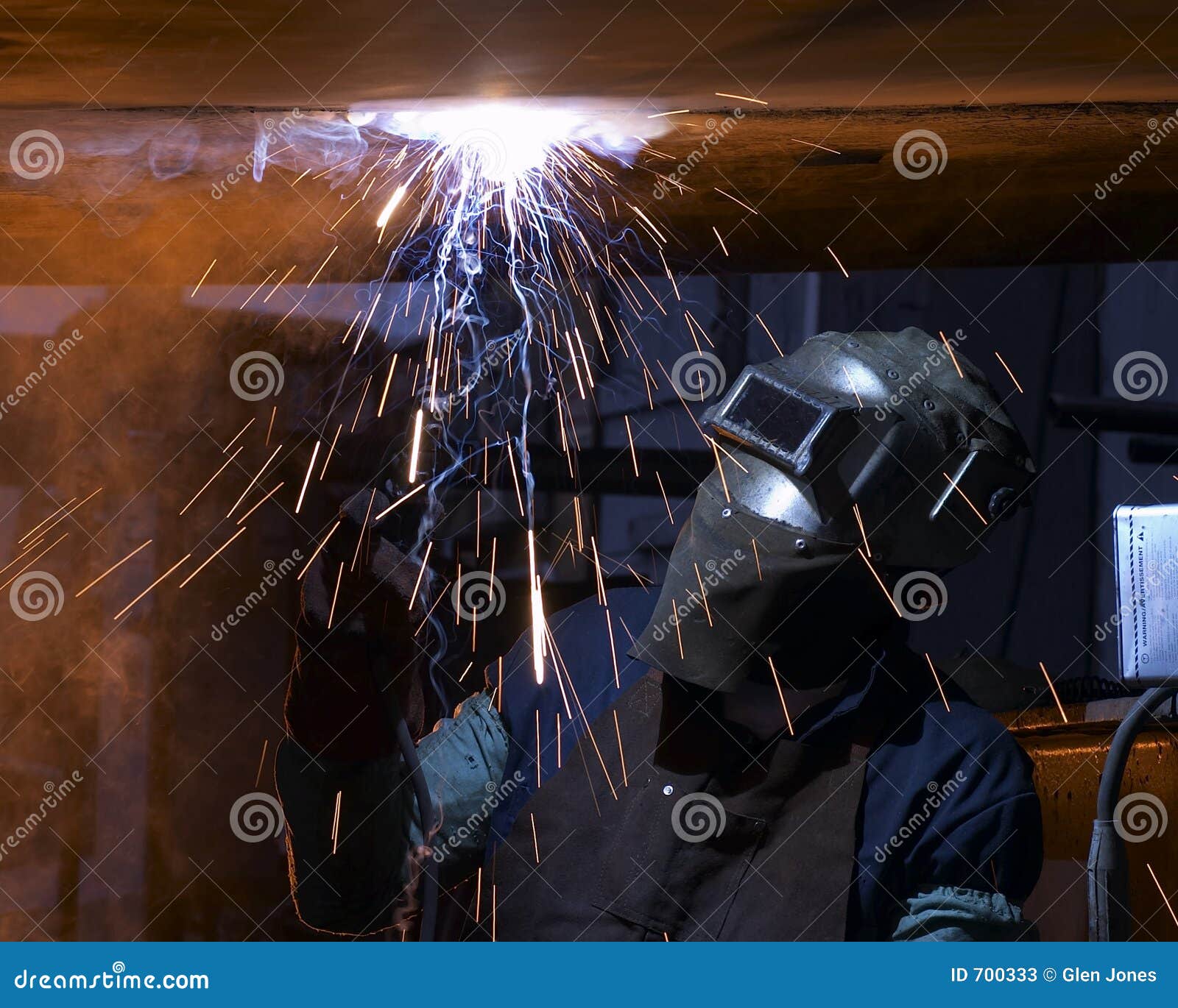 Welder stock image. Image of construction, metal, occupation - 700333
