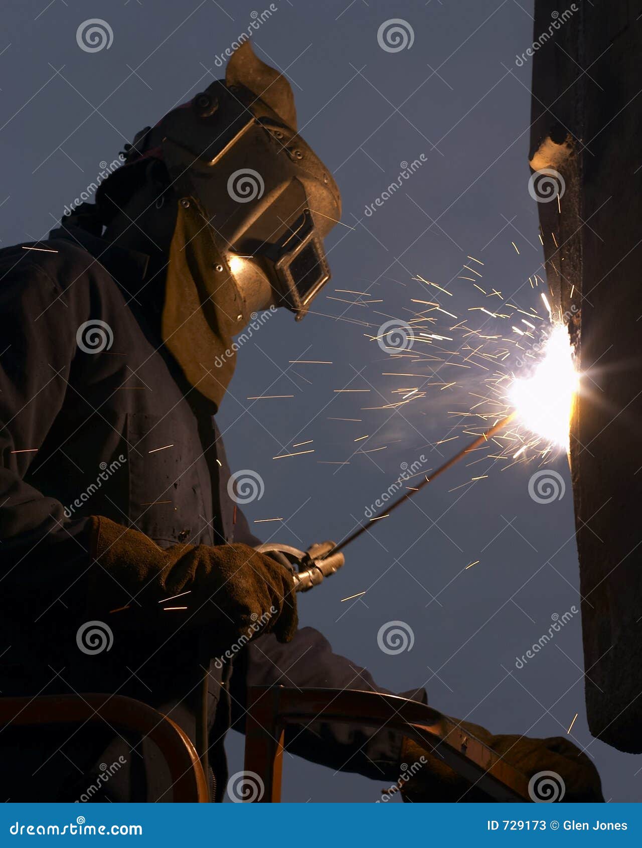 Welder stock image. Image of weld, workplace, spray, bright - 729173