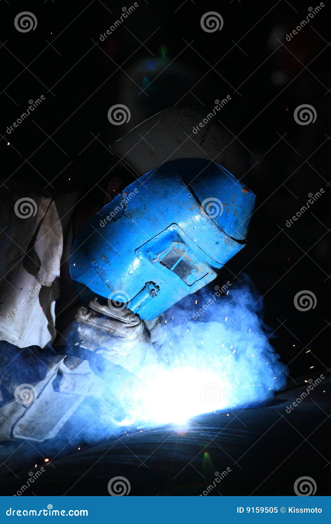 Welder stock image. Image of fabricating, metal, welder - 9159505