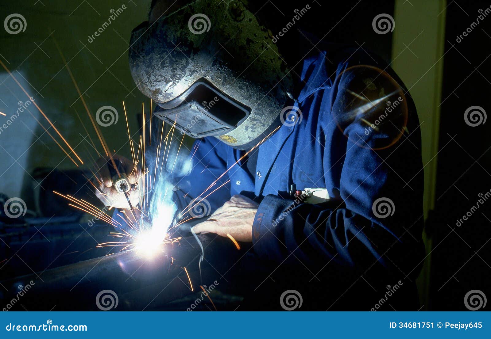 Welder stock image. Image of closeups, work, construction - 34681751