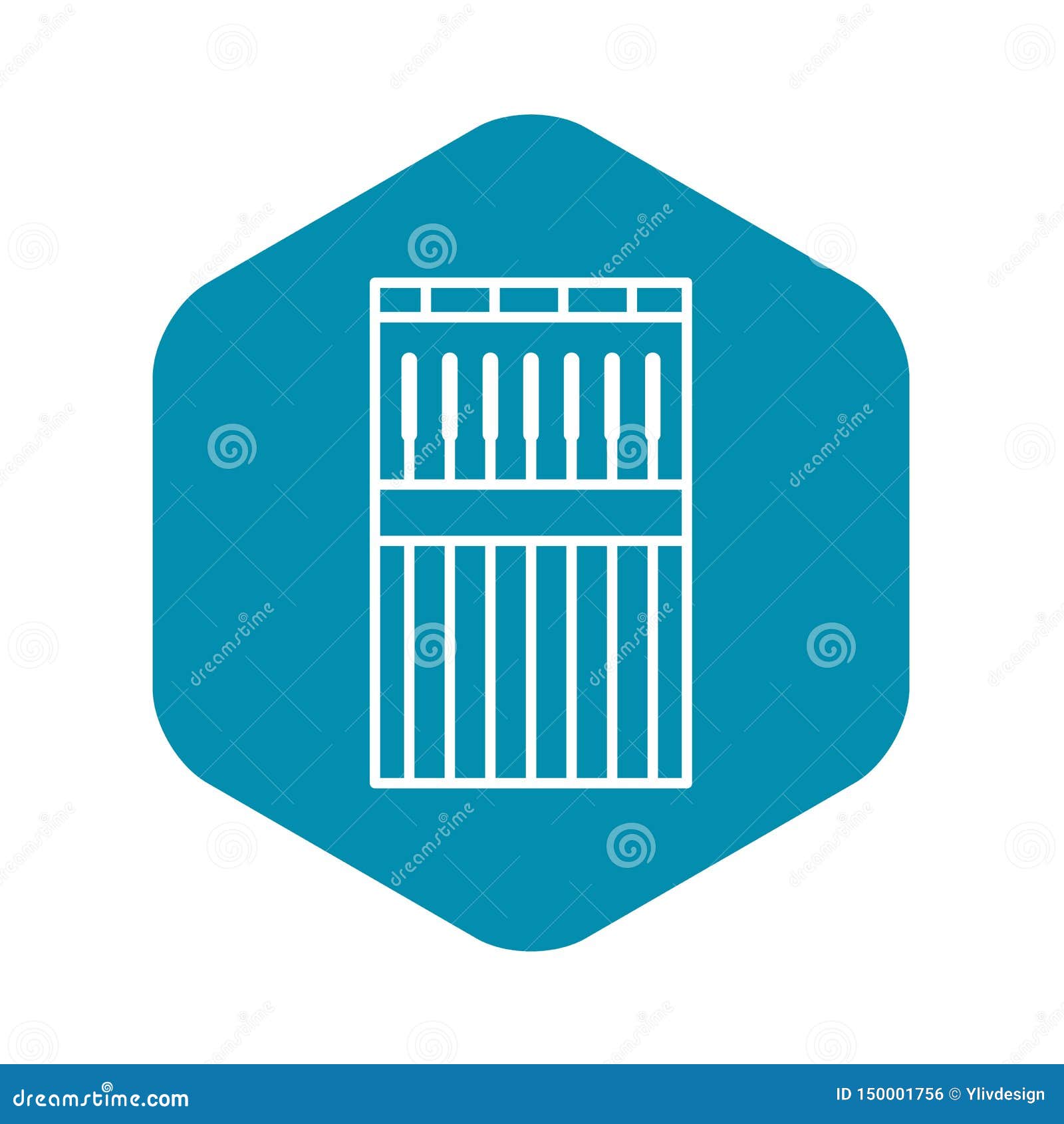 Welder Stick Icon, Outline Style Stock Vector - Illustration of button ...