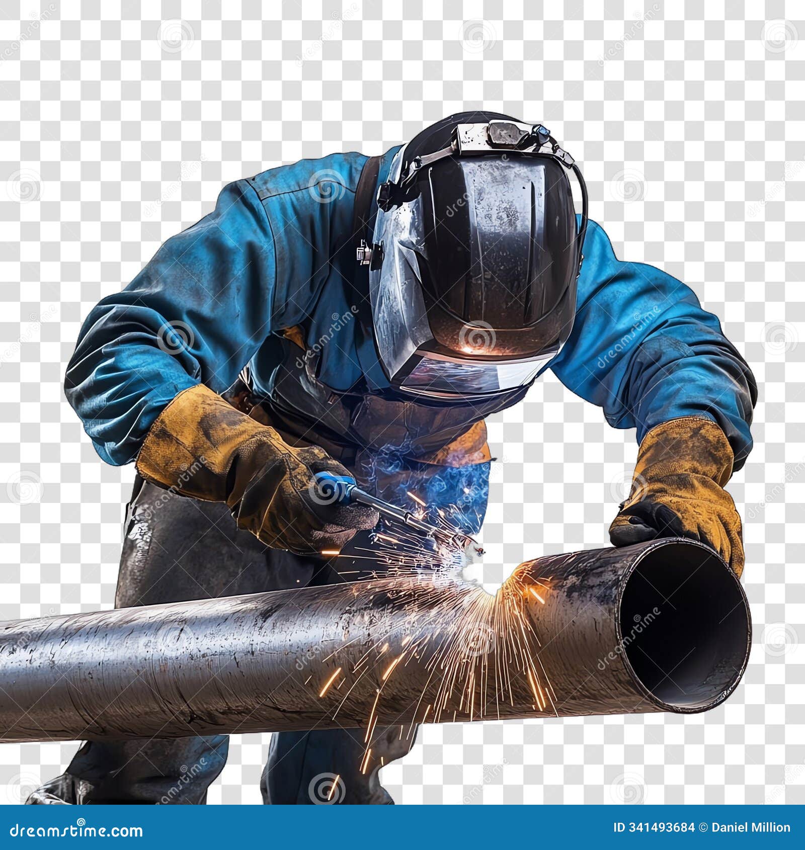 Metal Electrodes Welding Cartoon Vector Illustration | CartoonDealer ...