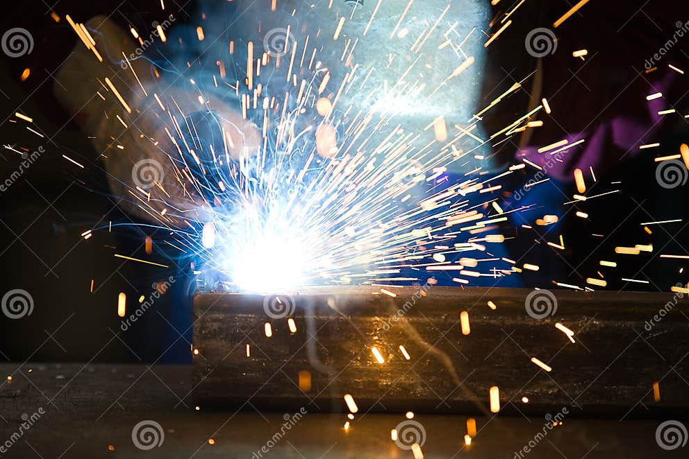 Welding stock image. Image of high, machinist, metalwork - 10176105