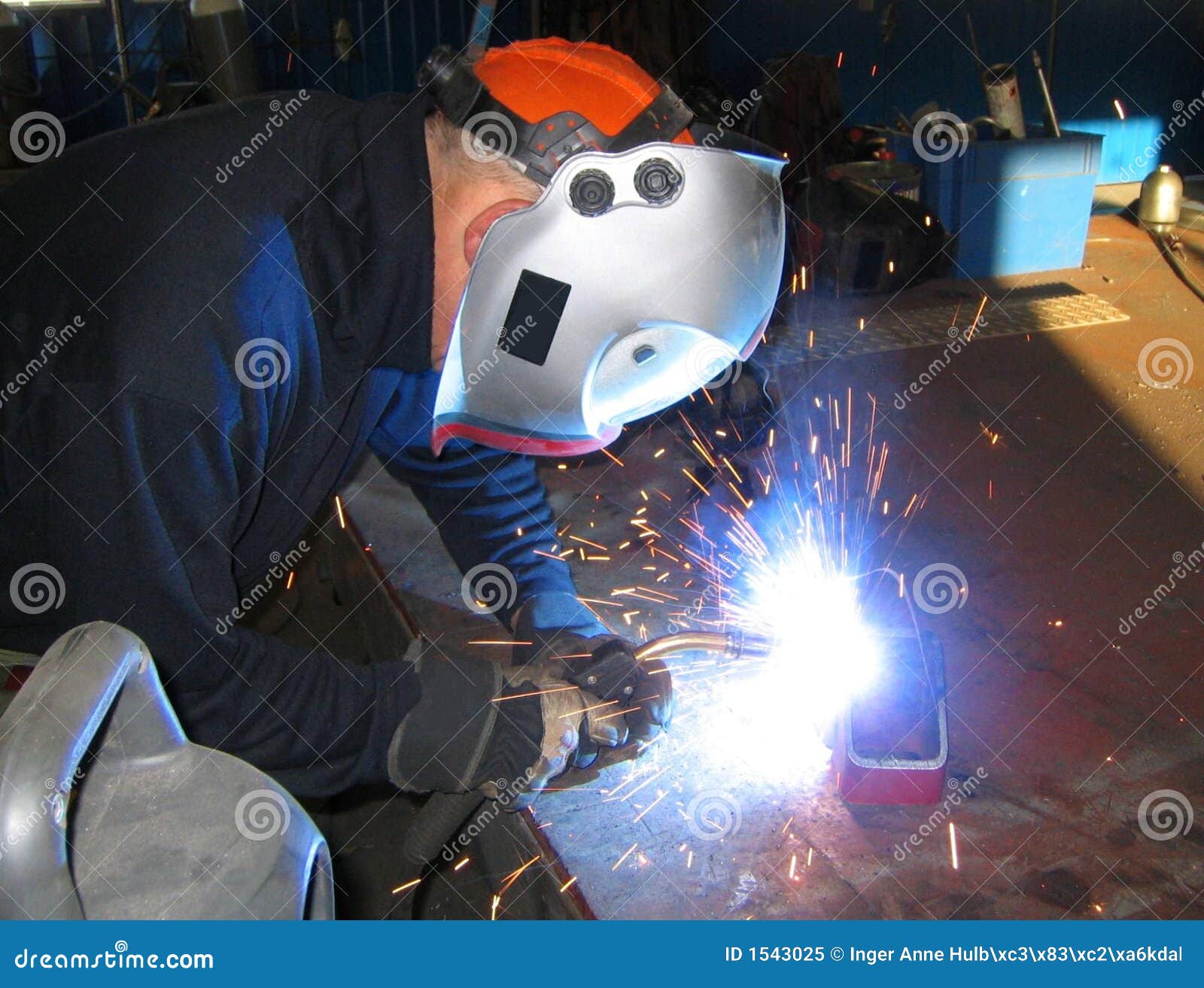 Welding stock image. Image of metal, fixing, fasten, construction - 1543025