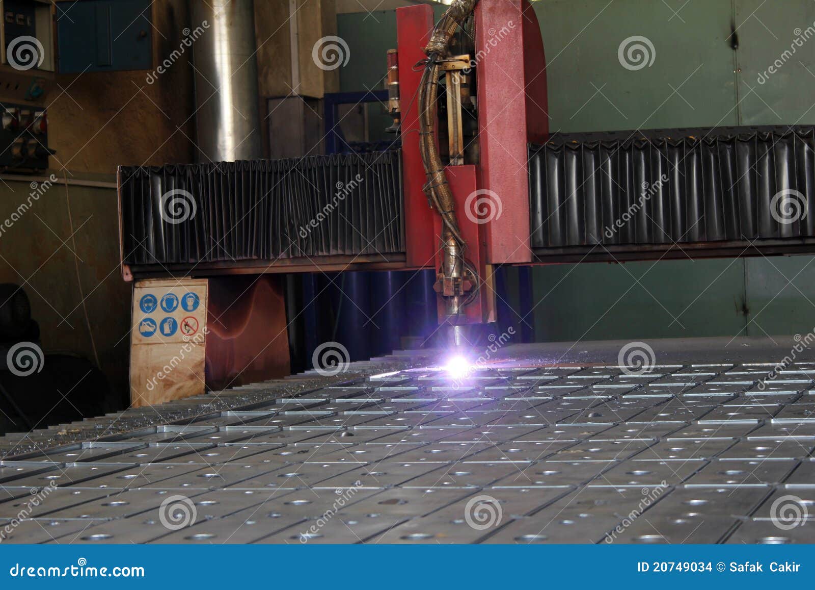 Welding stock photo. Image of automated, manufacturing - 20749034