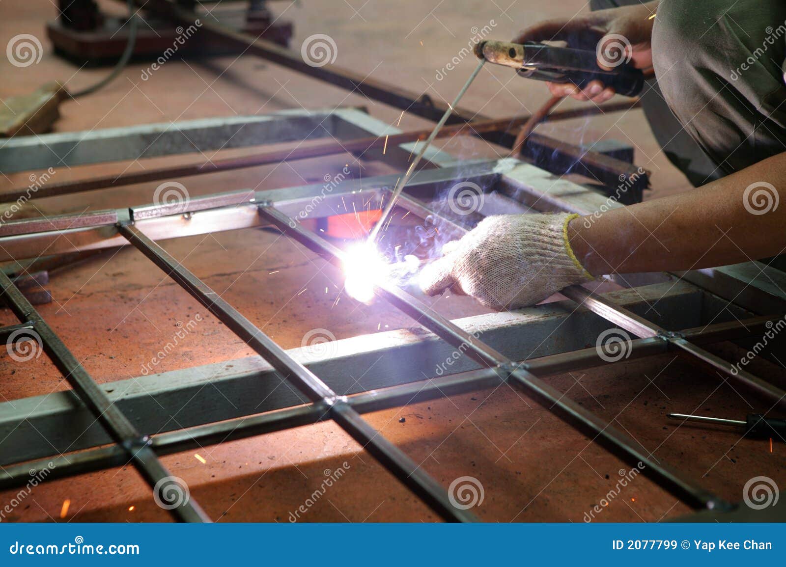 Welding stock image. Image of cement, electric, welder - 2077799