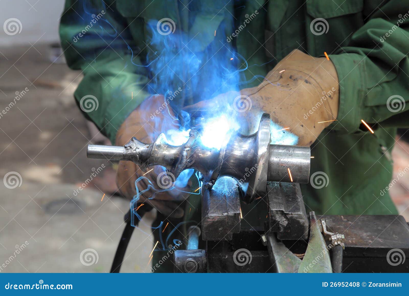 Welding stock photo. Image of craft, fabrication, industry - 26952408