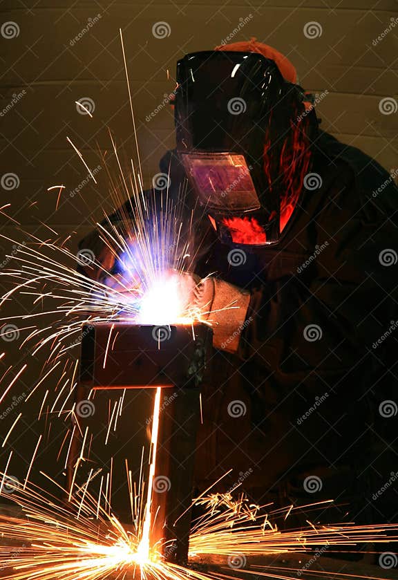 Welding stock photo. Image of blue, industrial, metal - 3604968
