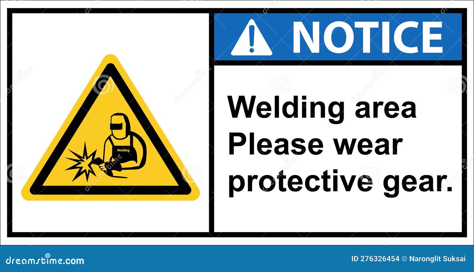 Welding Area, Warning Sign, Welding Protection Device.label Notice ...