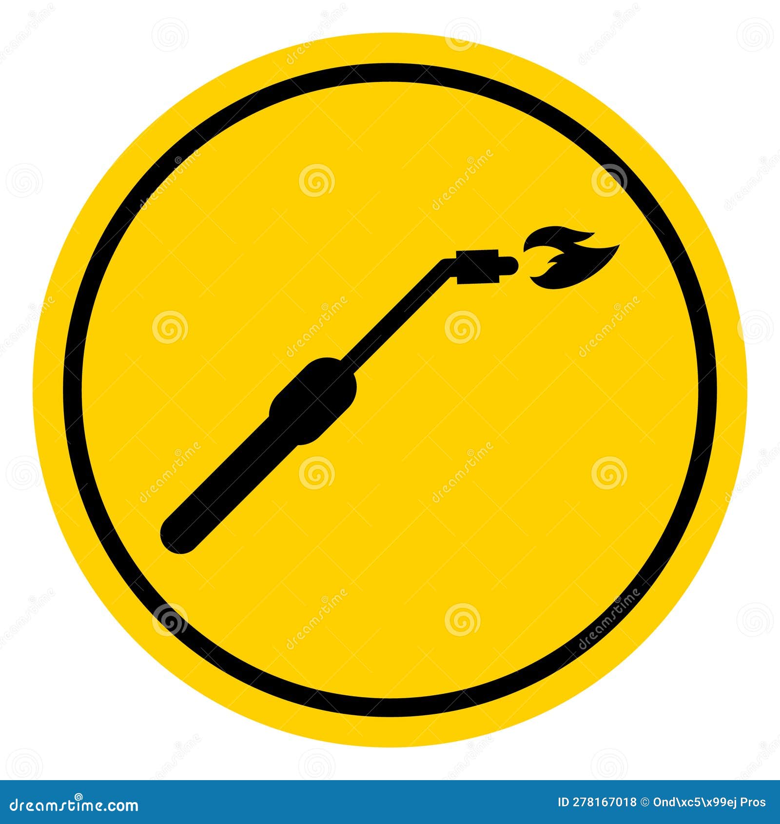 Welding Danger Technology Icon, Metal Tool Equipment Symbol, Safe Weld ...