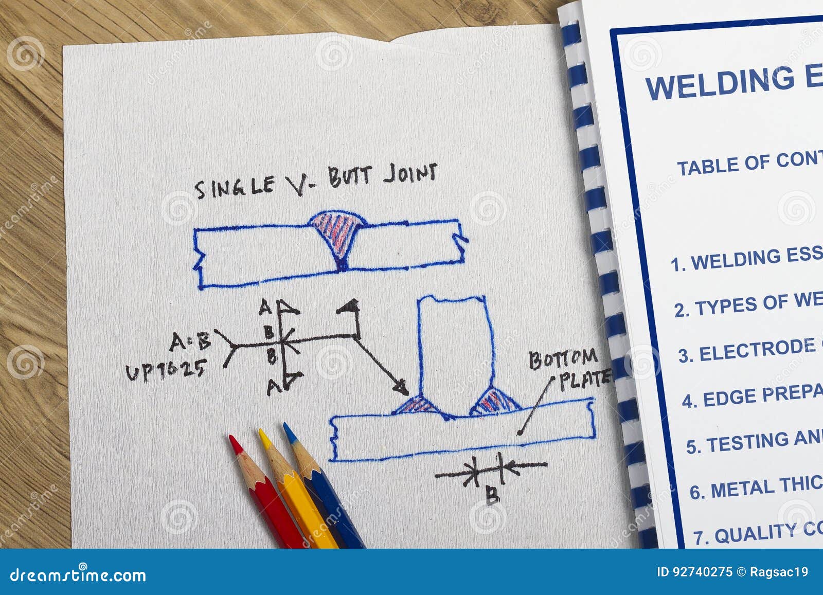 Welding details concept stock image. Image of sketch - 92740275