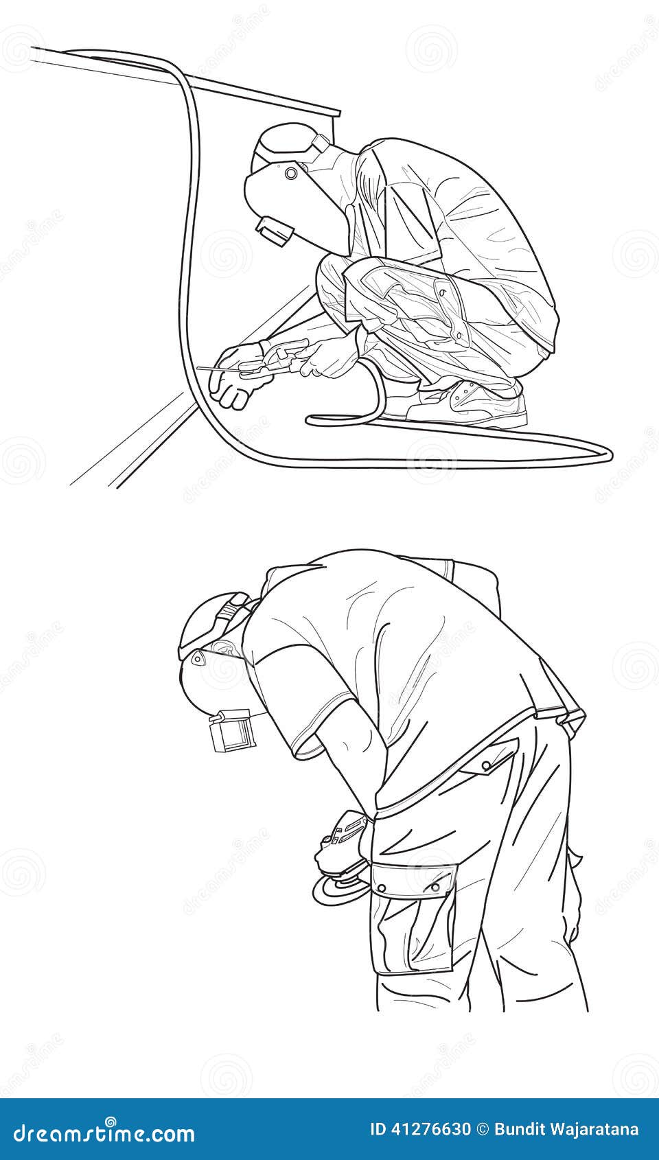 Welding draft stock illustration. Illustration of electric - 41276630