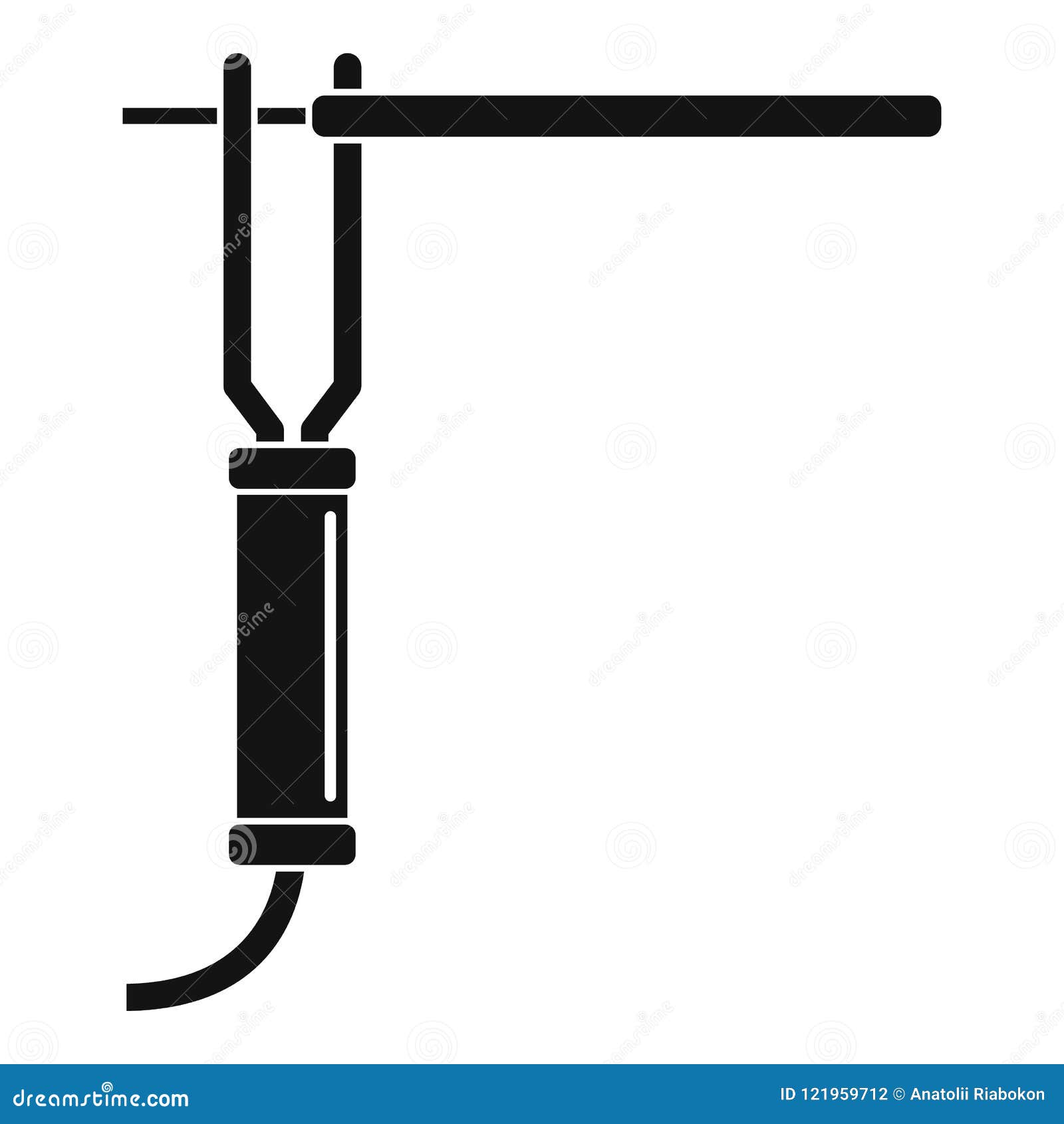 Welding Electrode Icon, Simple Style Stock Vector - Illustration of ...