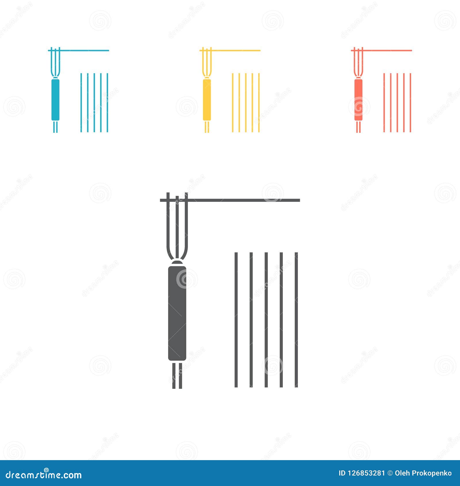 Welding Electrode Icon. Vector Sign for Web Graphic. Stock Vector ...