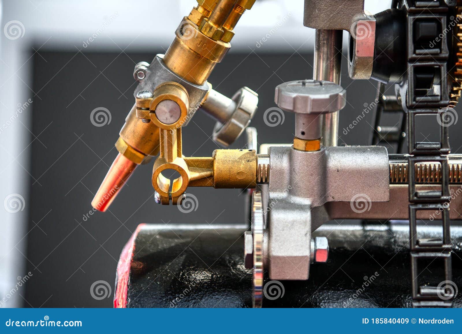 Welding Head, Automatic Welding Machine. Close-up Photo. Stock Image ...