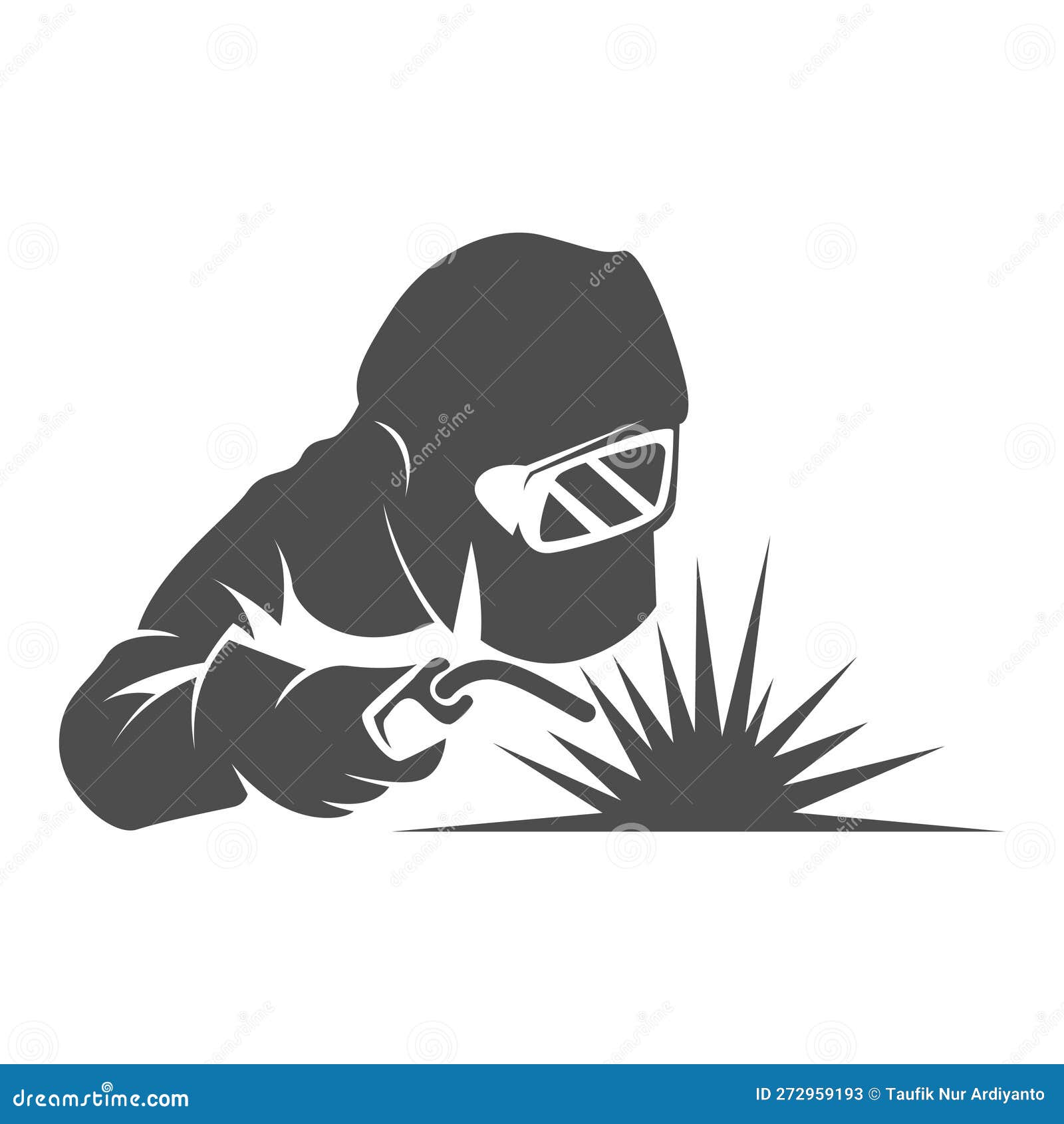 Welding icon logo design stock vector. Illustration of torch - 272959193