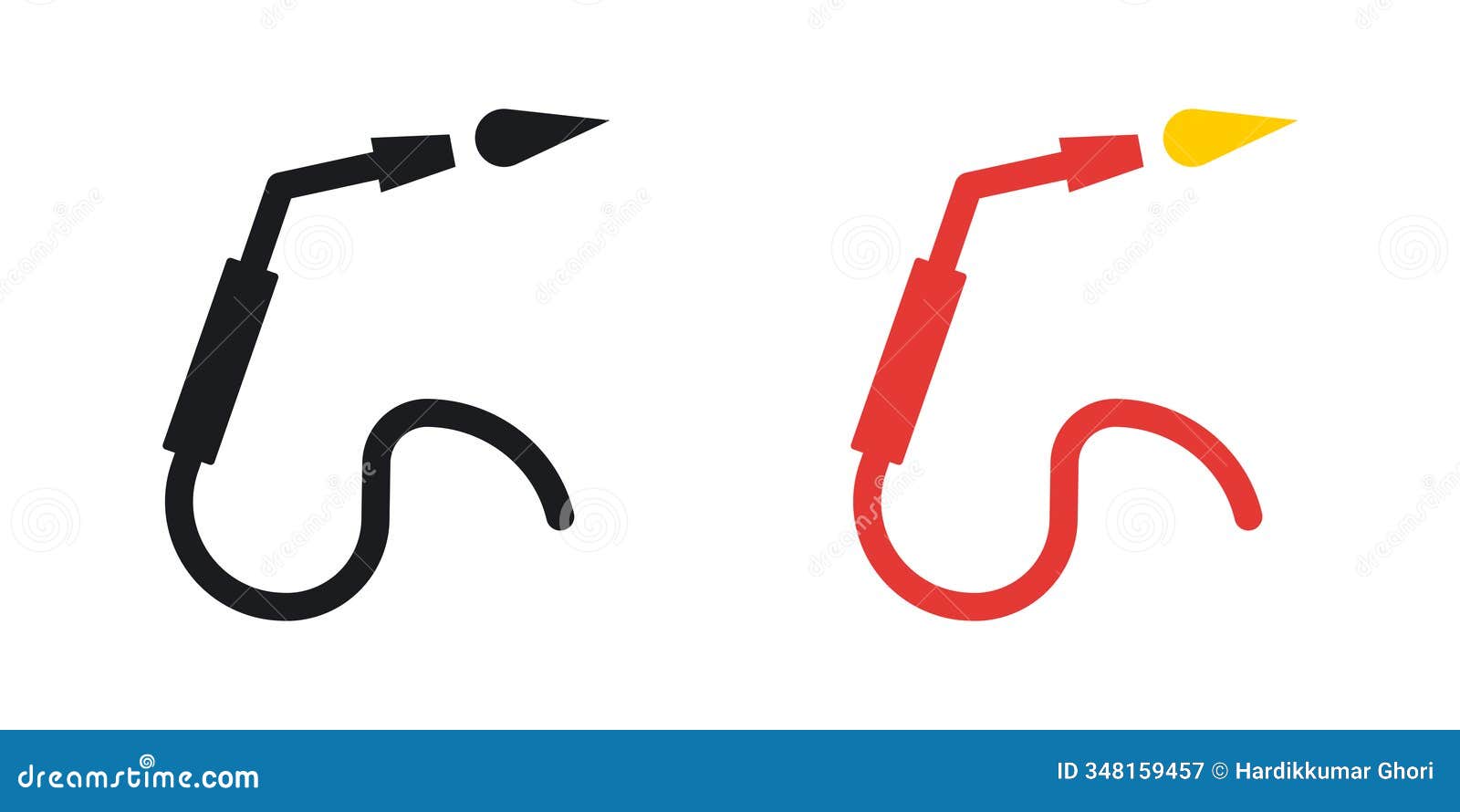 Welding icon vector stock vector. Illustration of hand - 348159457