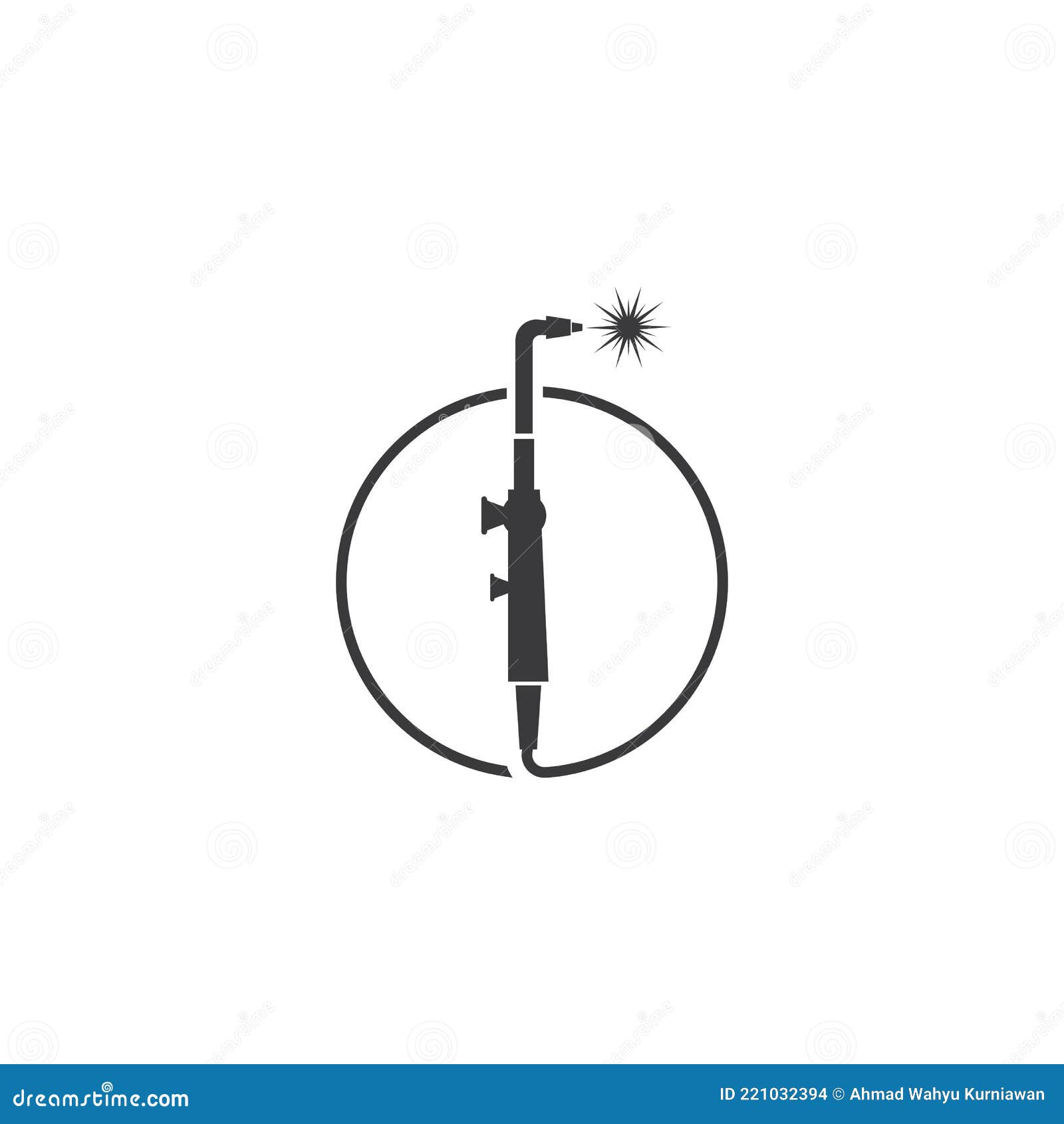 Welding logo design stock vector. Illustration of handle - 221032394
