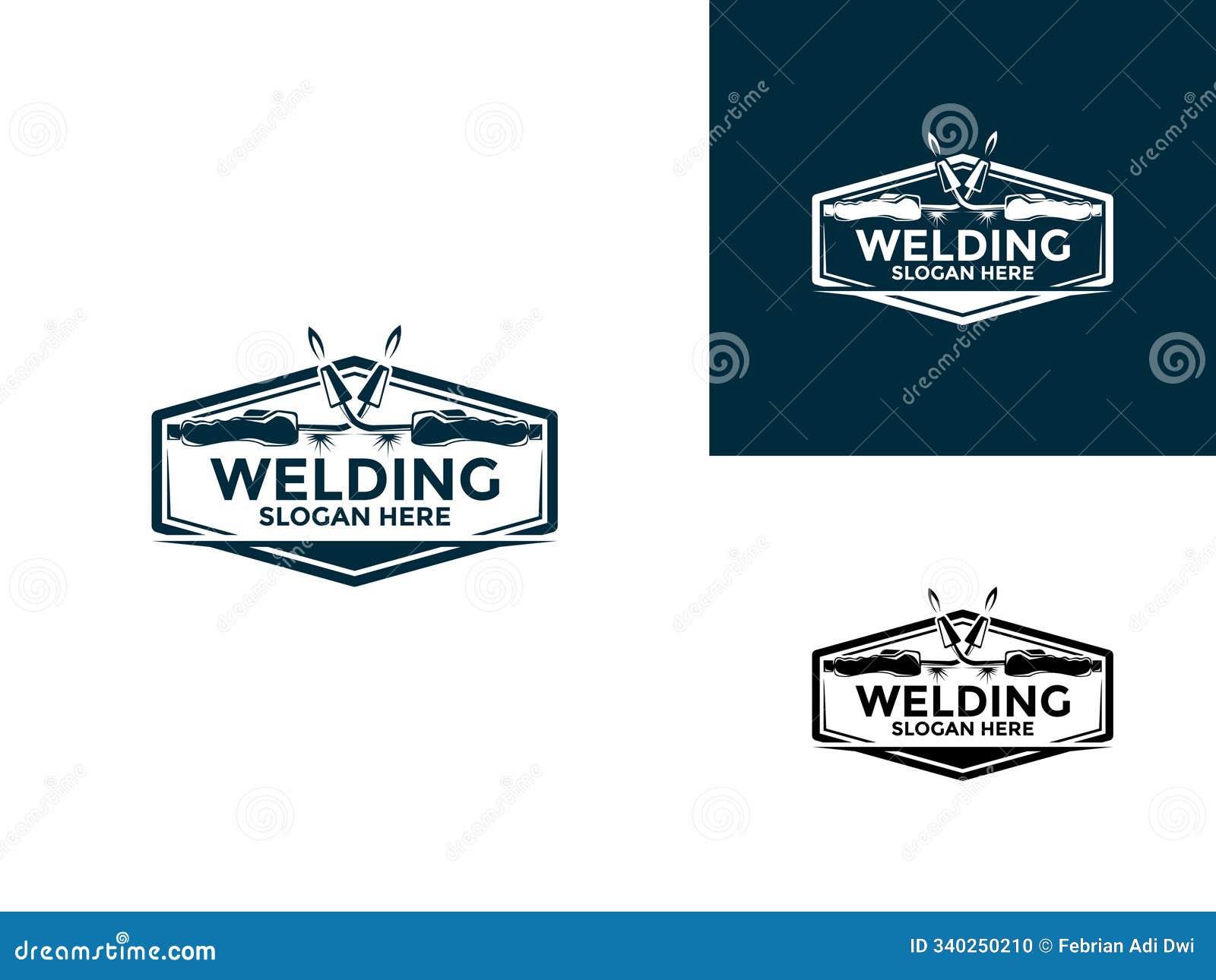 Welding Logo Vector Illustration, Welding Tool Logo Template Stock ...