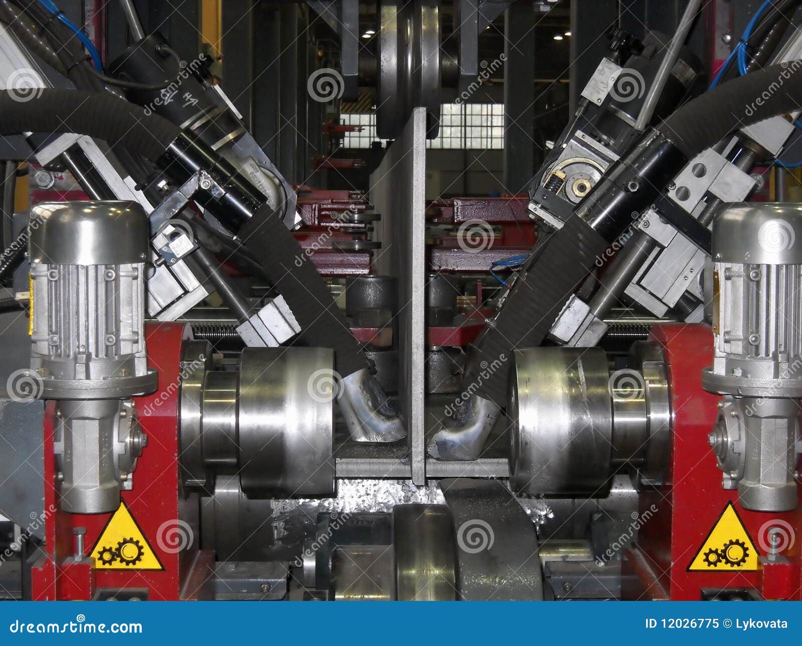 Welding Machine at the Plant Stock Image - Image of machine, occupation ...