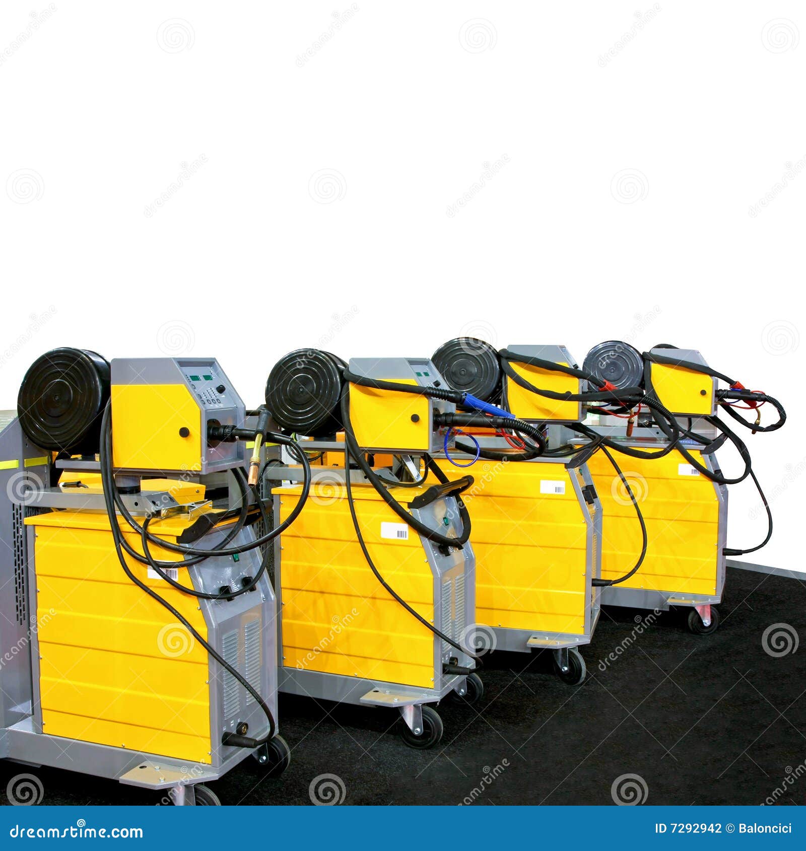 Welding machines stock photo. Image of industrial, isolated - 7292942