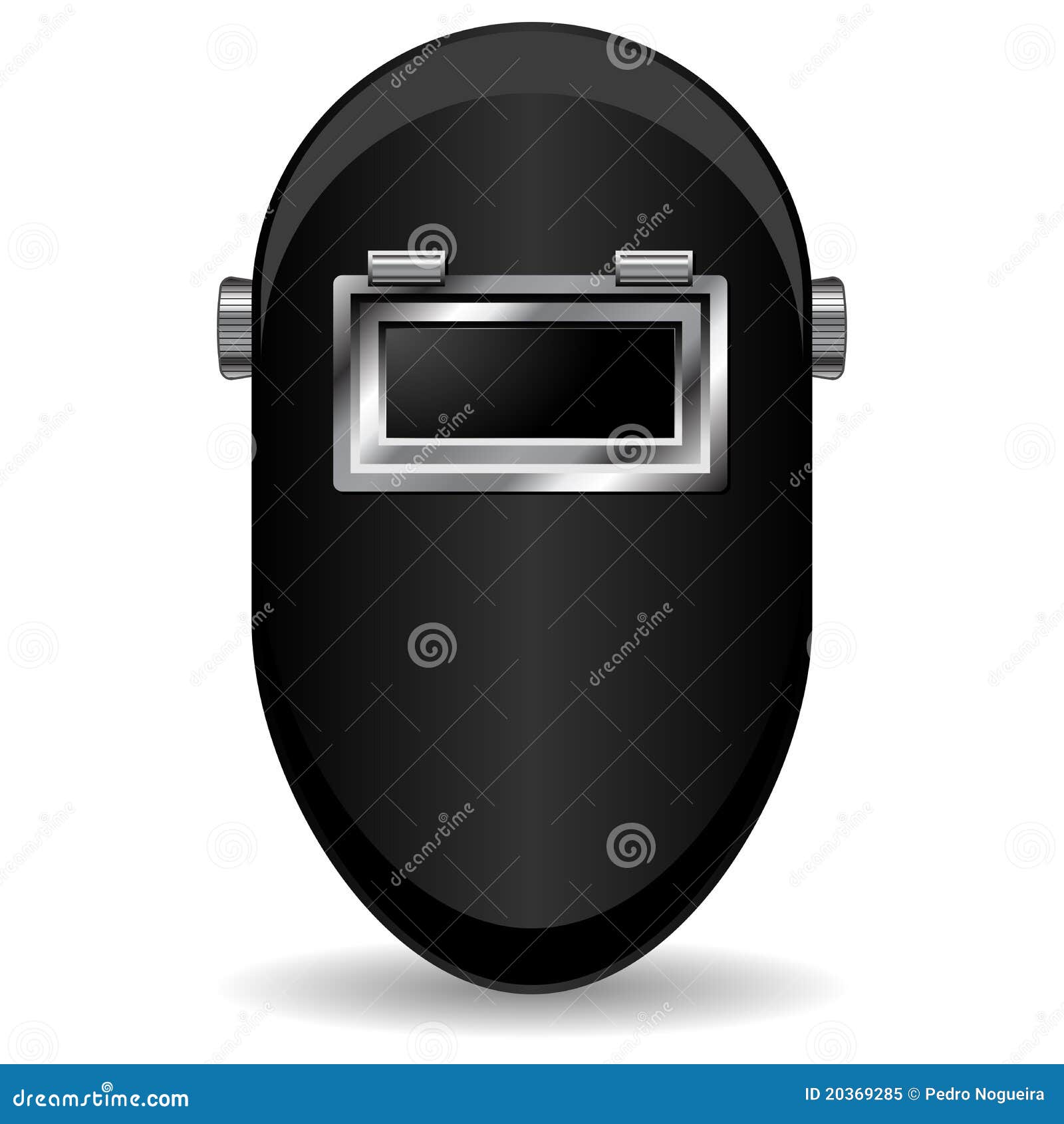 Welding Mask And Crossed Welding Torches Cartoon Vector | CartoonDealer ...