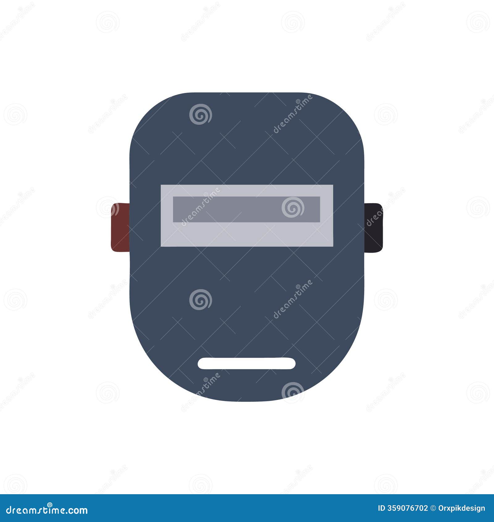 Welding Mask Cartoon Vector | CartoonDealer.com #20369285