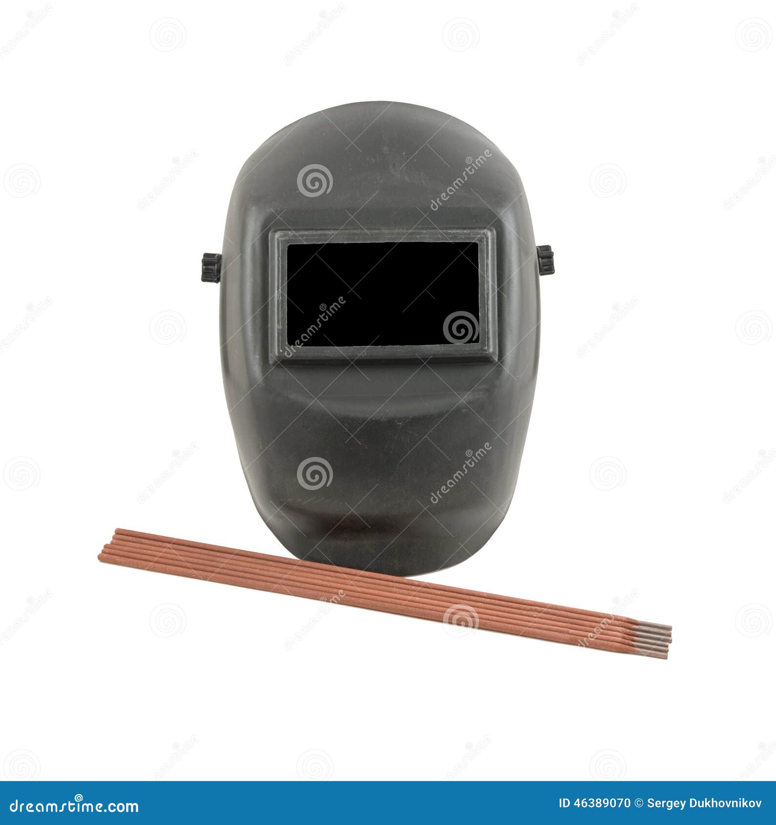 Welding mask stock photo. Image of electrode, mask, electric - 46389070