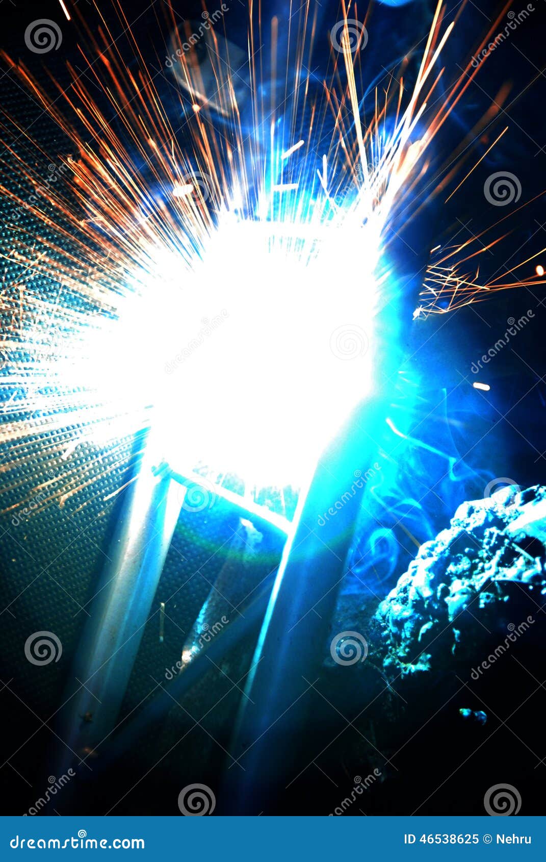Welding stock image. Image of welder, repair, welding - 46538625
