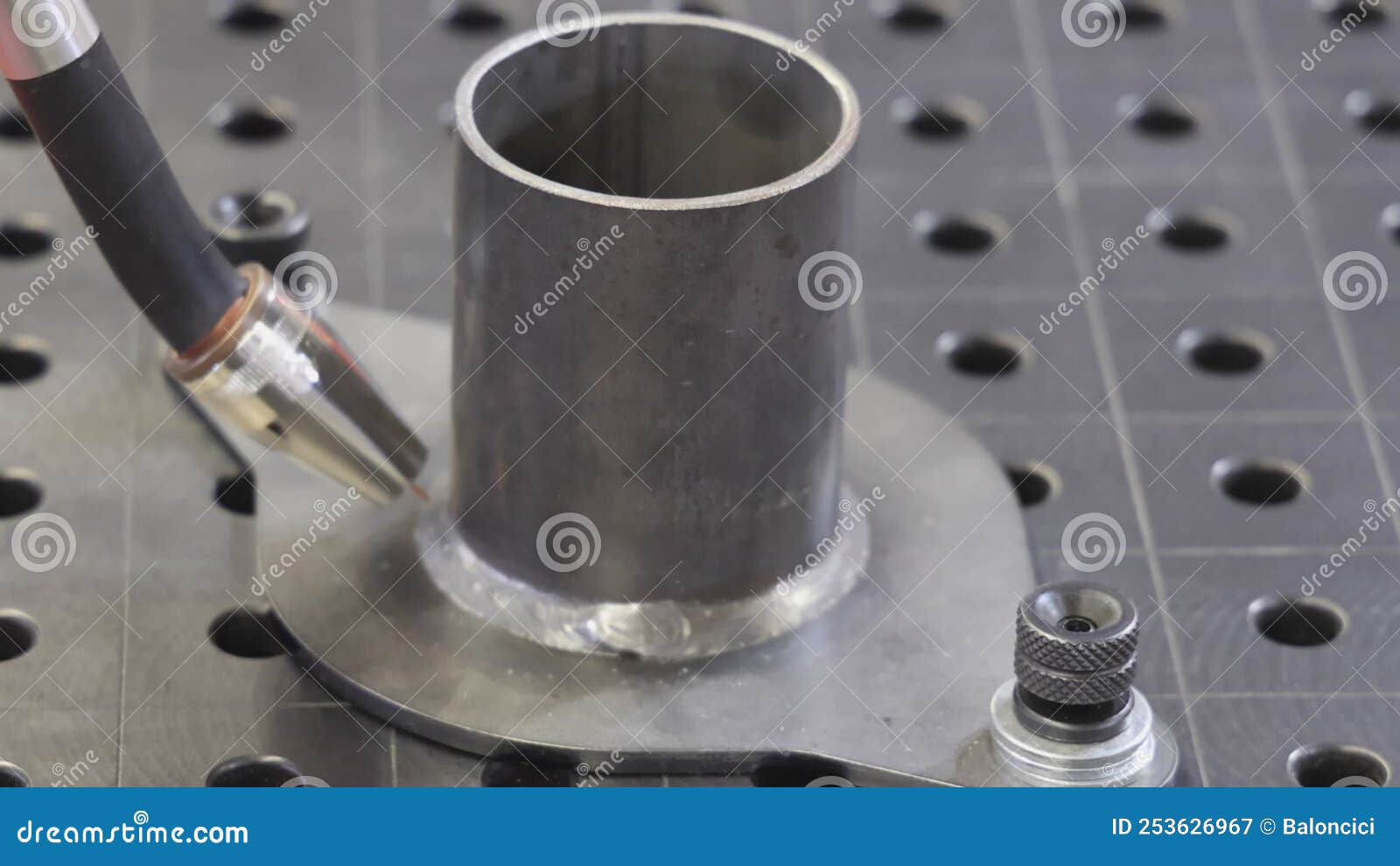 Welding robot pipe stock video. Video of video, steel - 253626967