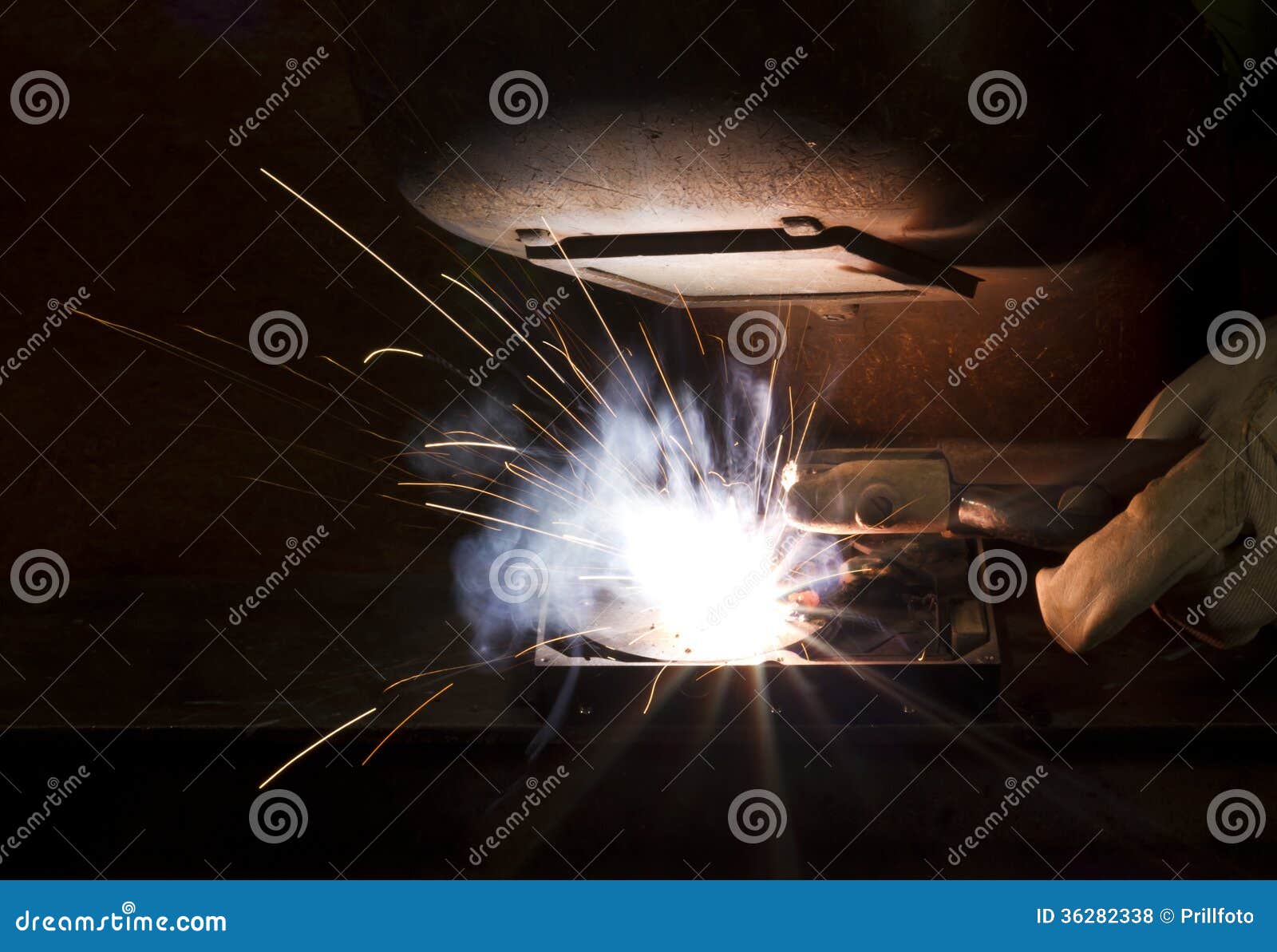 Welding scenery stock photo. Image of disk, girder, data - 36282338