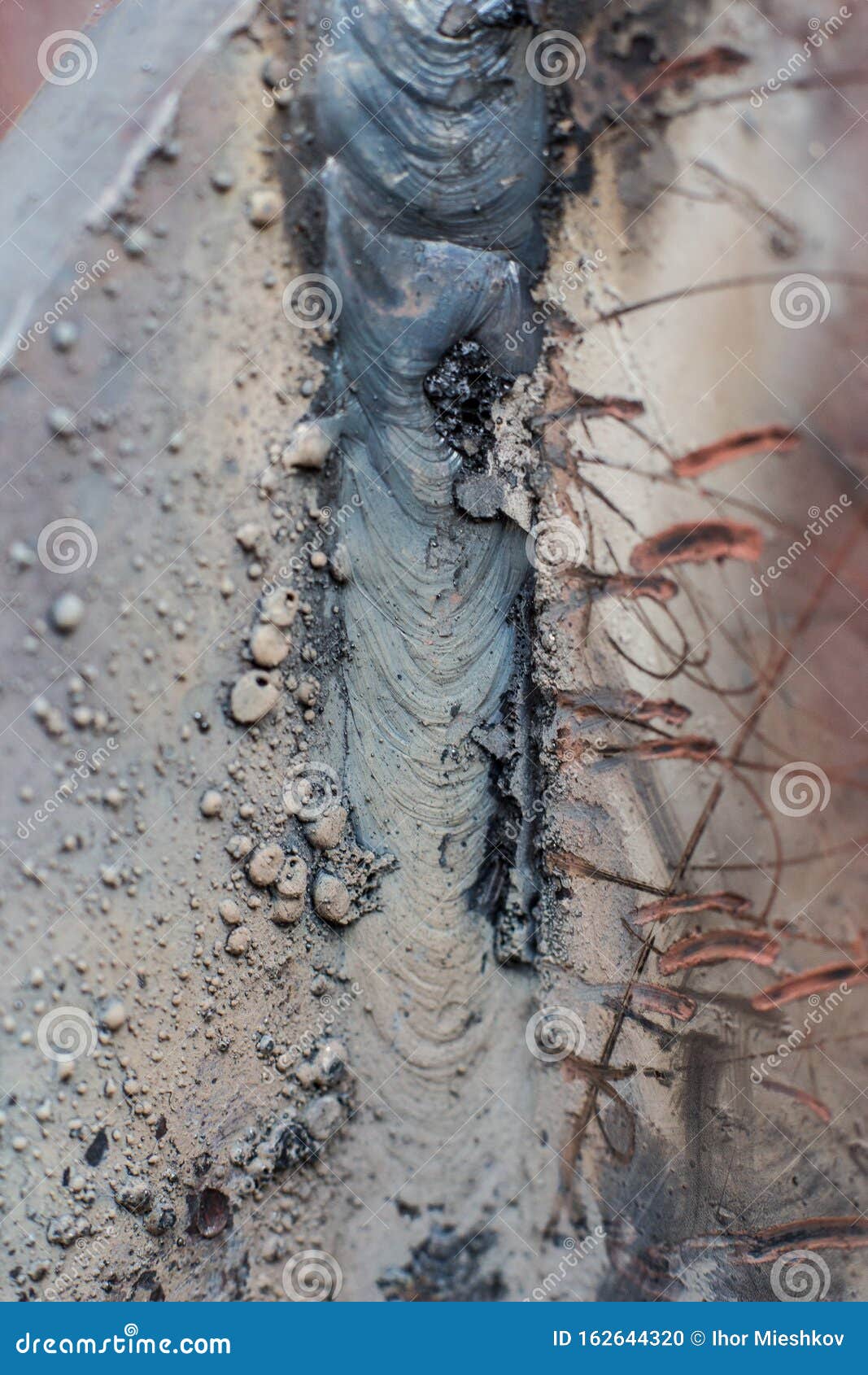 Close-up Of Construction Process Mason Work With Brick Installation ...