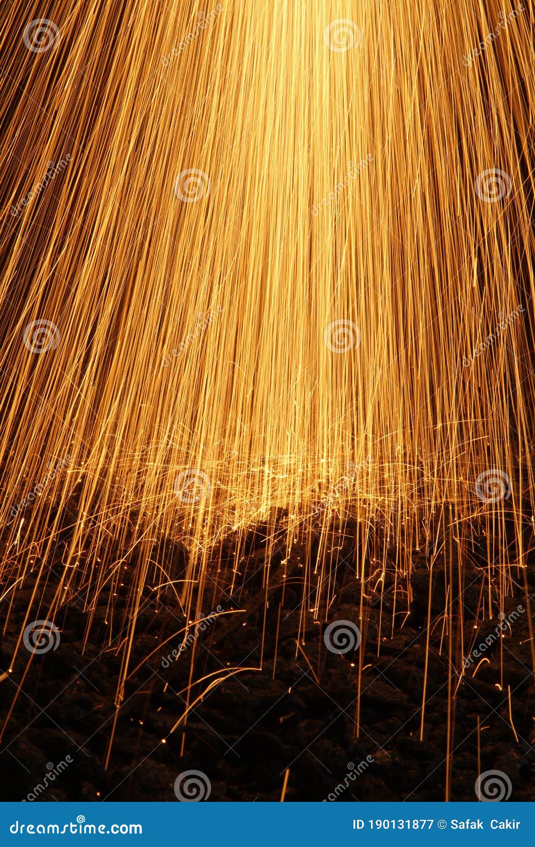 Welding sparks stock image. Image of finance, generation - 190131877