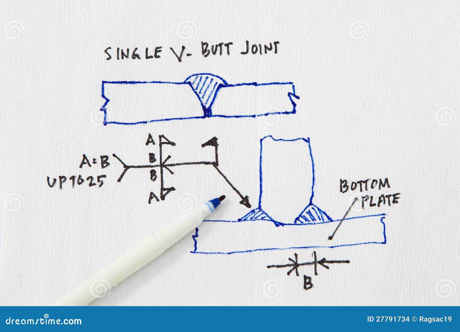 Welding Symbols Stock Images - Image: 27791734