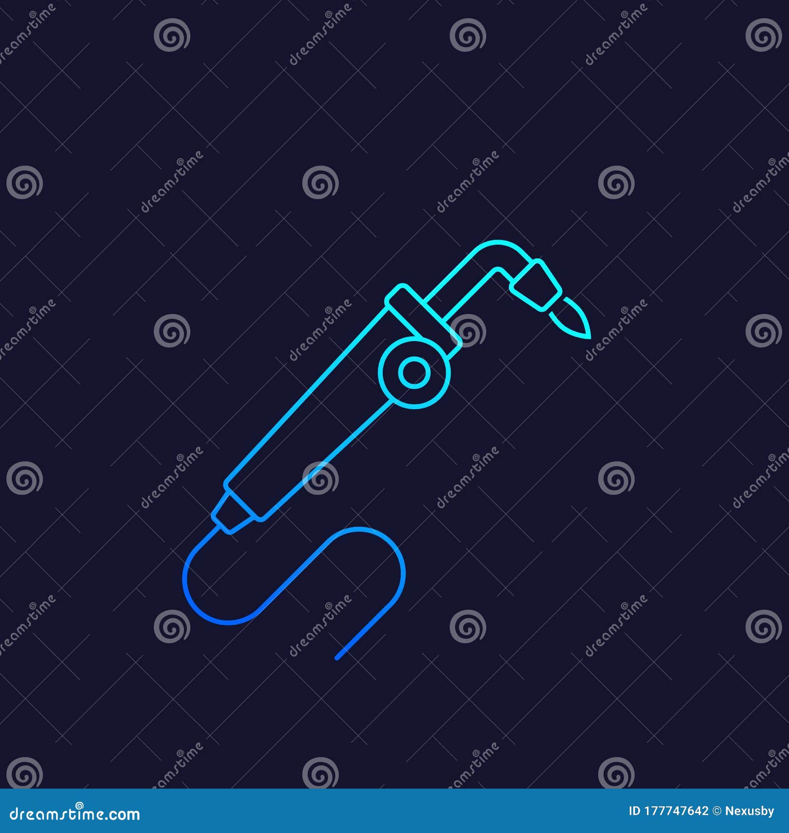 Welding Tool - Wand Solder Vector Illustration | CartoonDealer.com ...