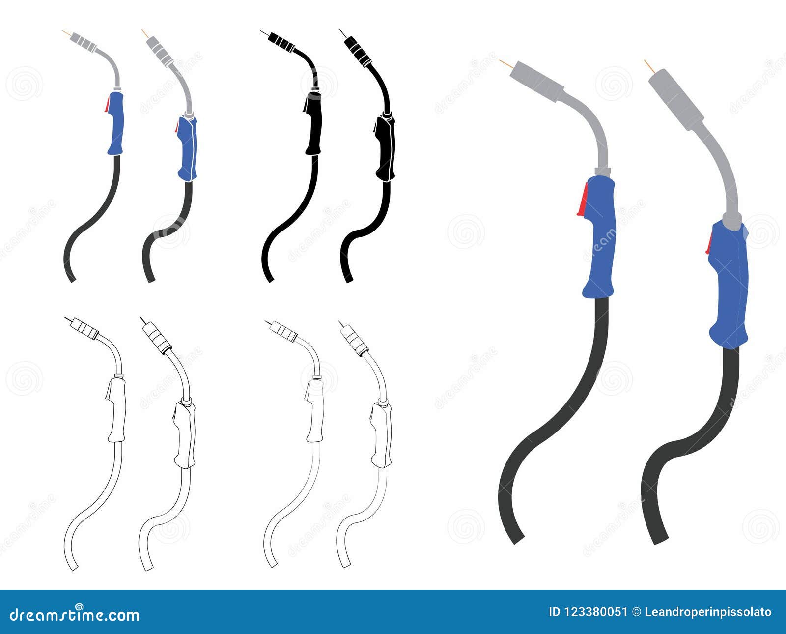 Welding Tool - Wand Solder Vector Illustration | CartoonDealer.com ...