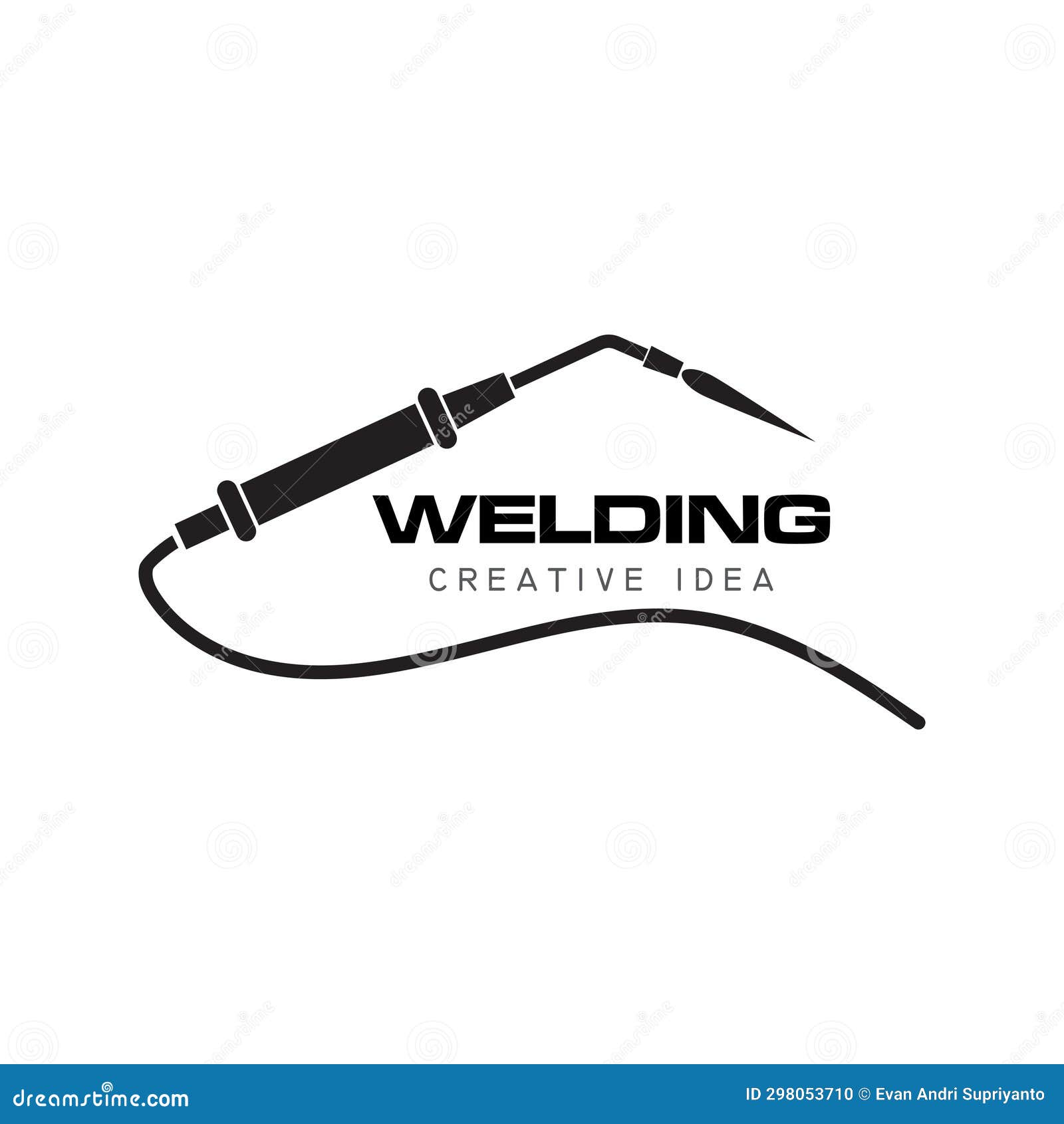 Welding Tool Vector Icon Design Illustration Stock Illustration ...