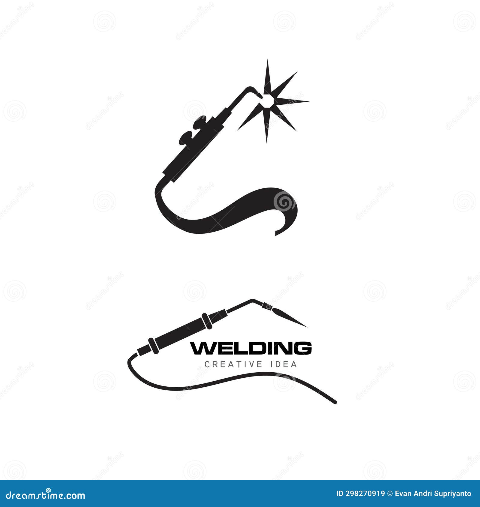 Welding Tool Vector Icon and Symbol Design Illustration Stock ...