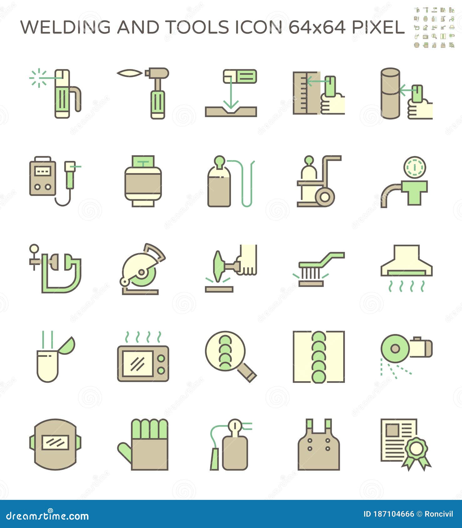 Welding work icon stock vector. Illustration of electric - 187104666