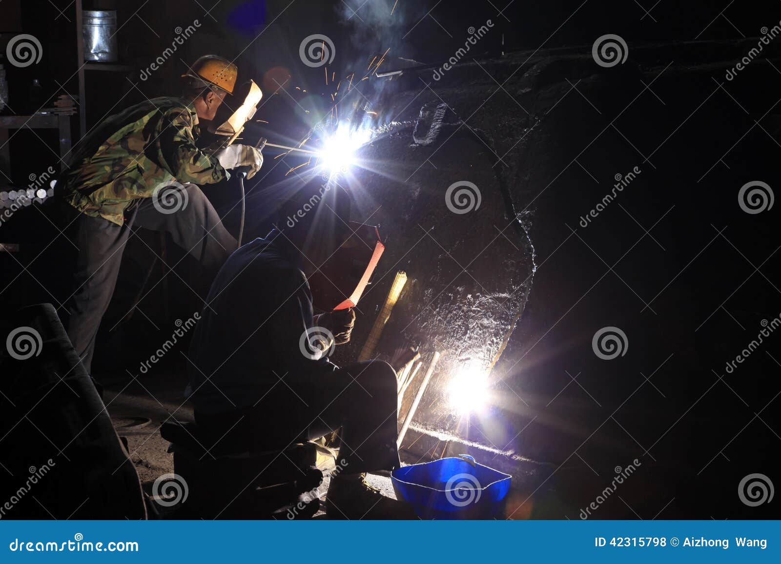 The welding workers stock photo. Image of industry, manufacture - 42315798