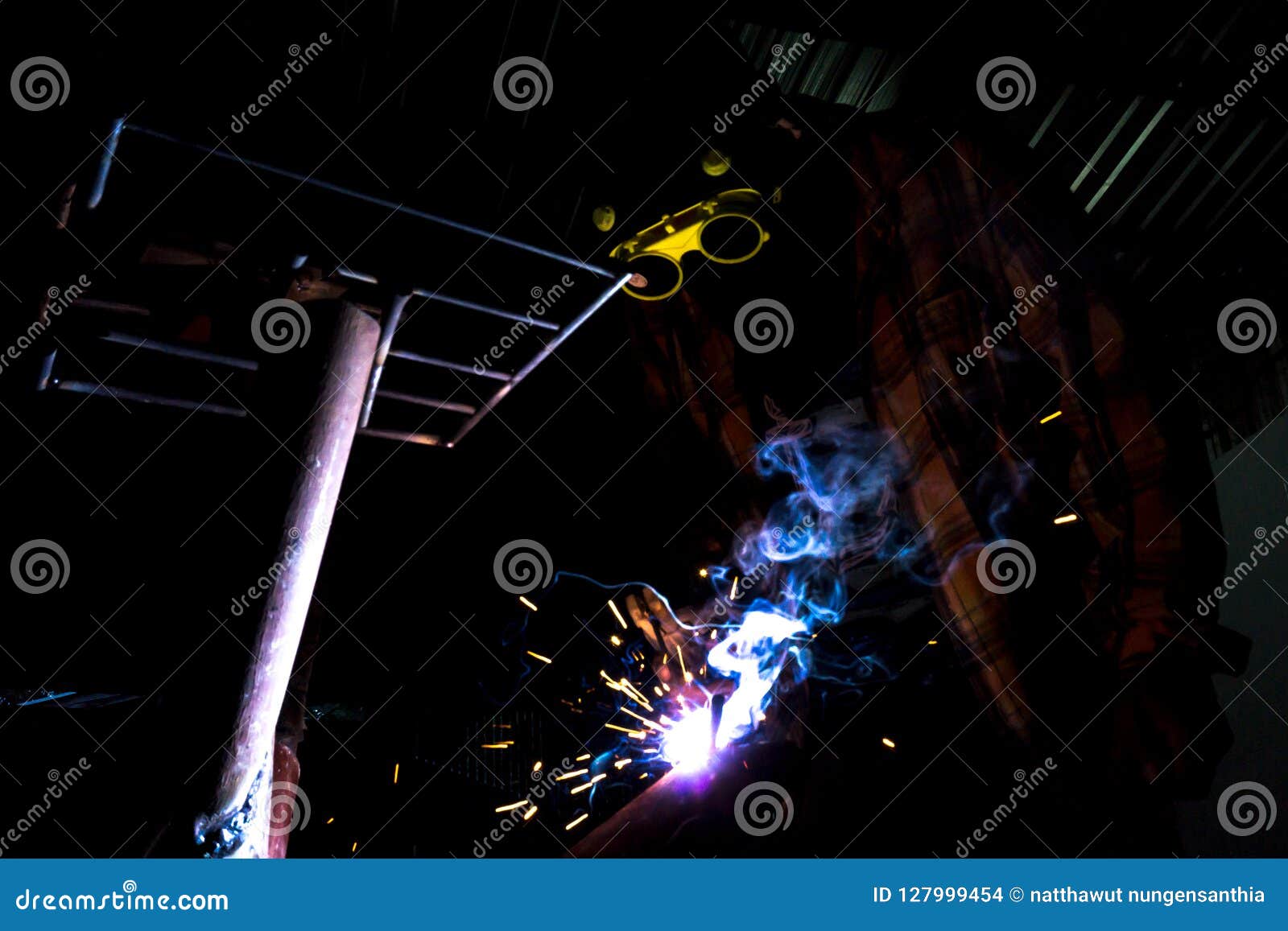 Welding Zone Elements of Steel Construction with the Use of the Stock ...