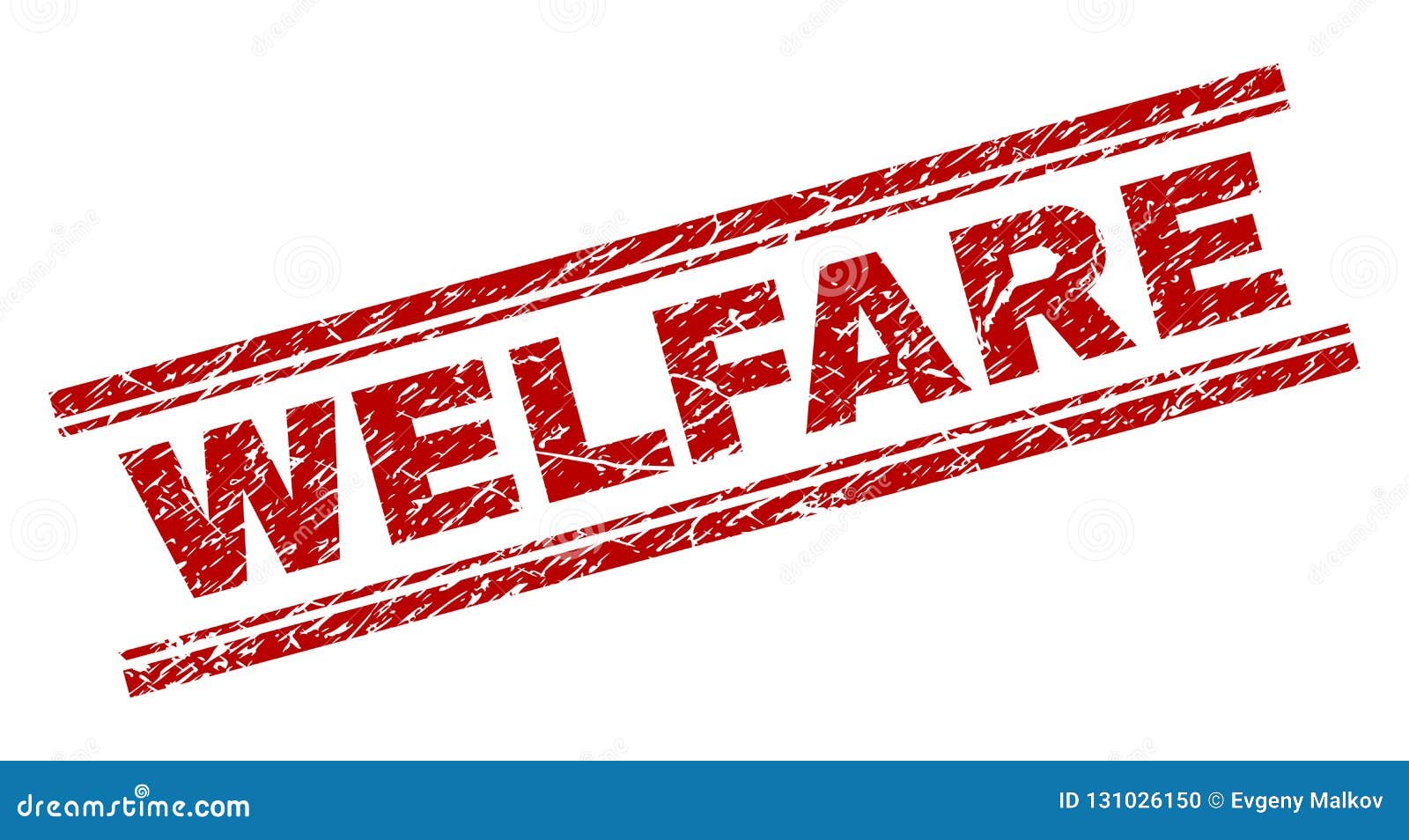 Scratched Textured WELFARE Stamp Seal Stock Vector - Illustration of ...