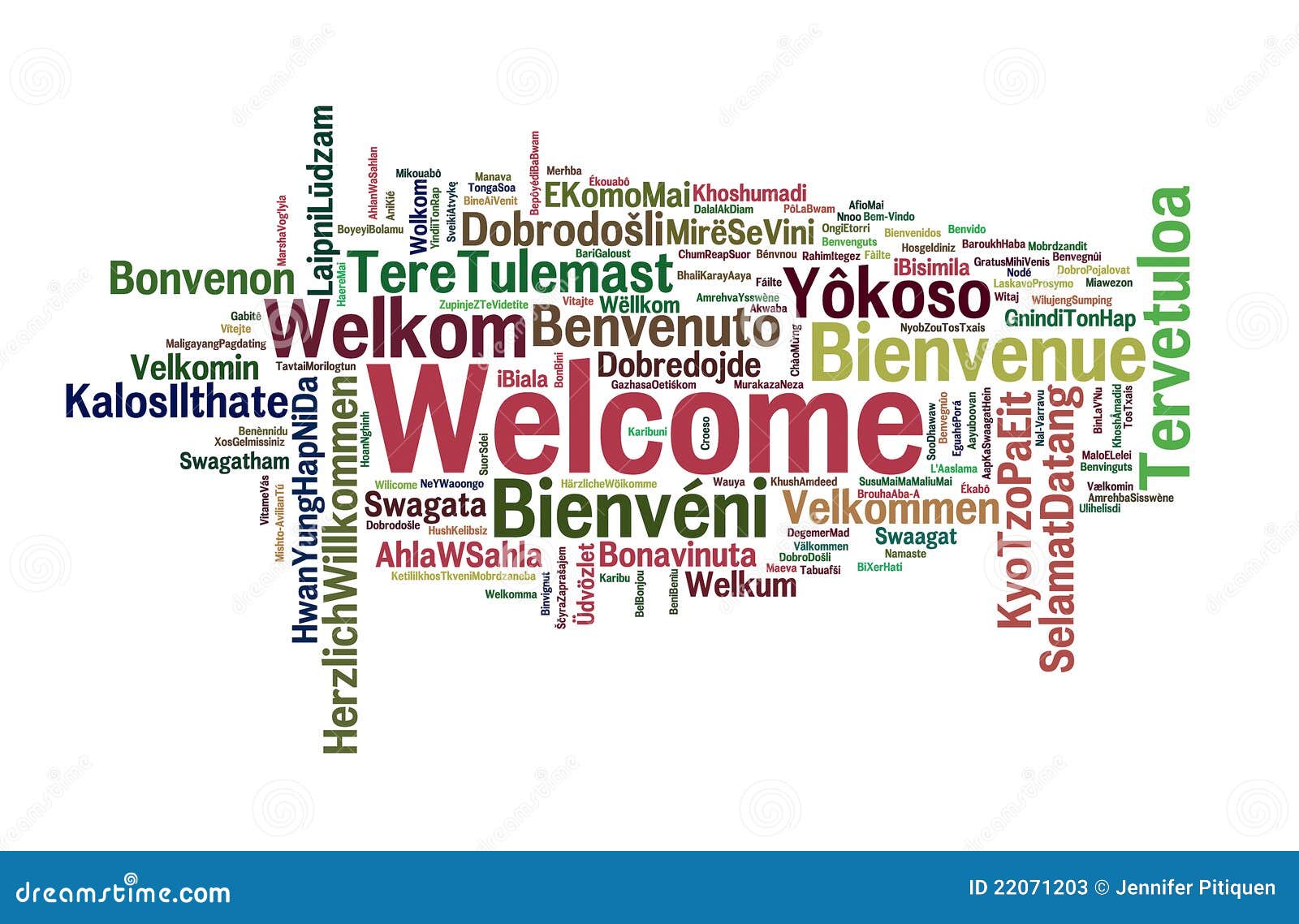 Welkom stock illustratie. Illustration of woord, beloning - 22071203